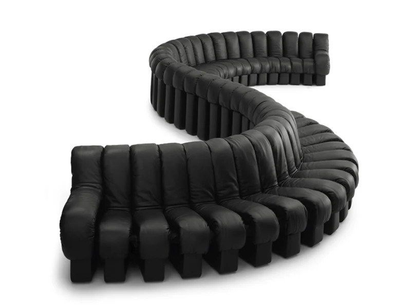 DS-600 SNAKE Modular curved sofa By de Sede | design Heinz Ulrich, Ueli ...