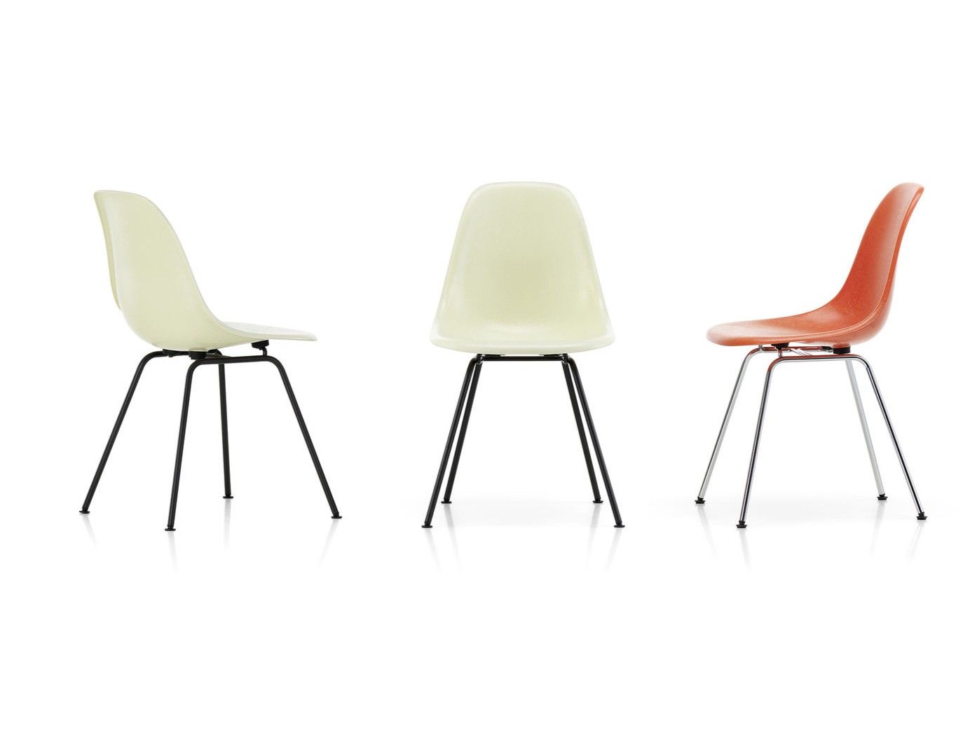 DSX FIBERGLASS CHAIR Glass-fibre chair By Vitra | design Charles & Ray ...