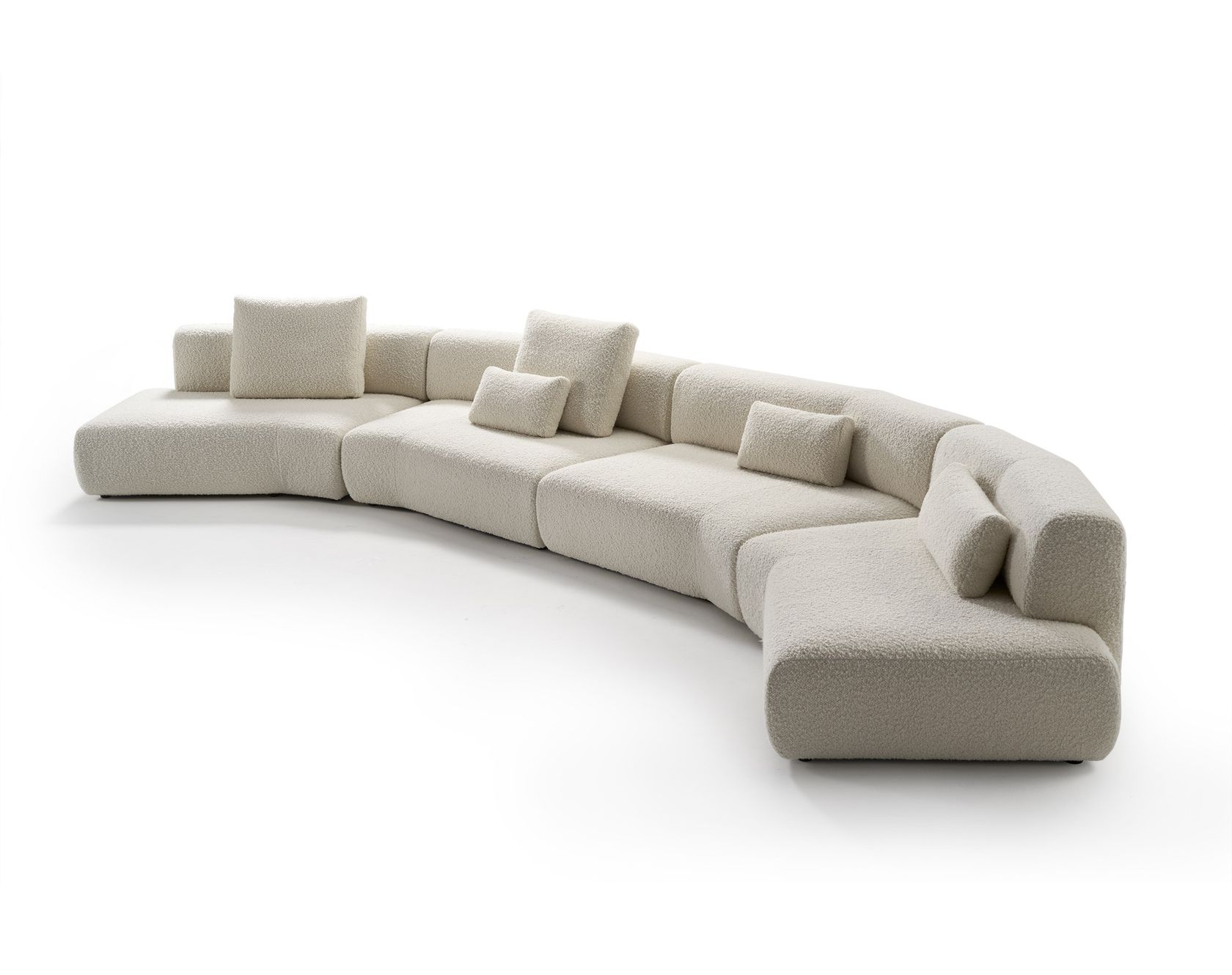 DUO MAXI | Canapé rond Canapé modulable rond en coton By Sancal ...