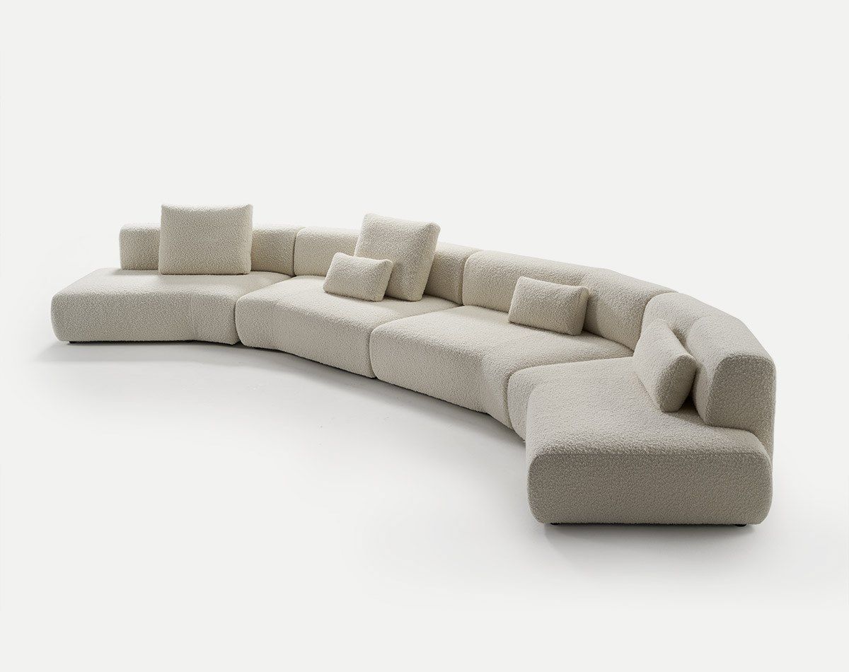 DUO MAXI | Sofá curvo Colección Duo By Sancal diseño Rafa García