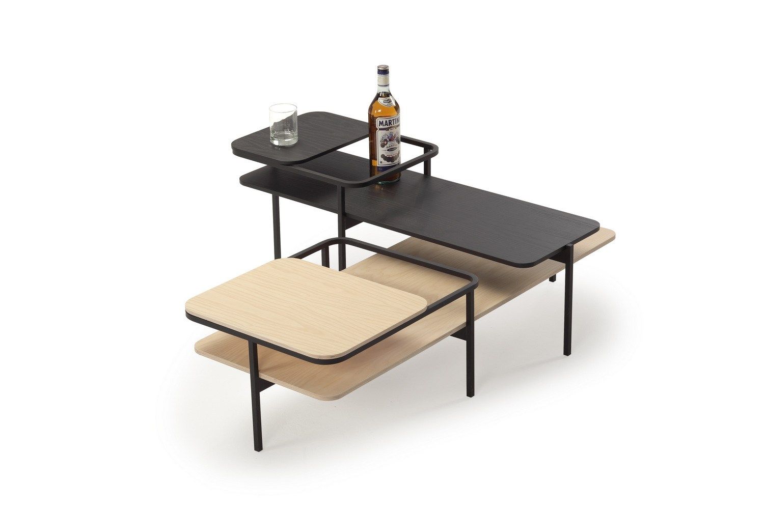 DUPLEX Wooden side table By Sancal | design MUT Design Studio