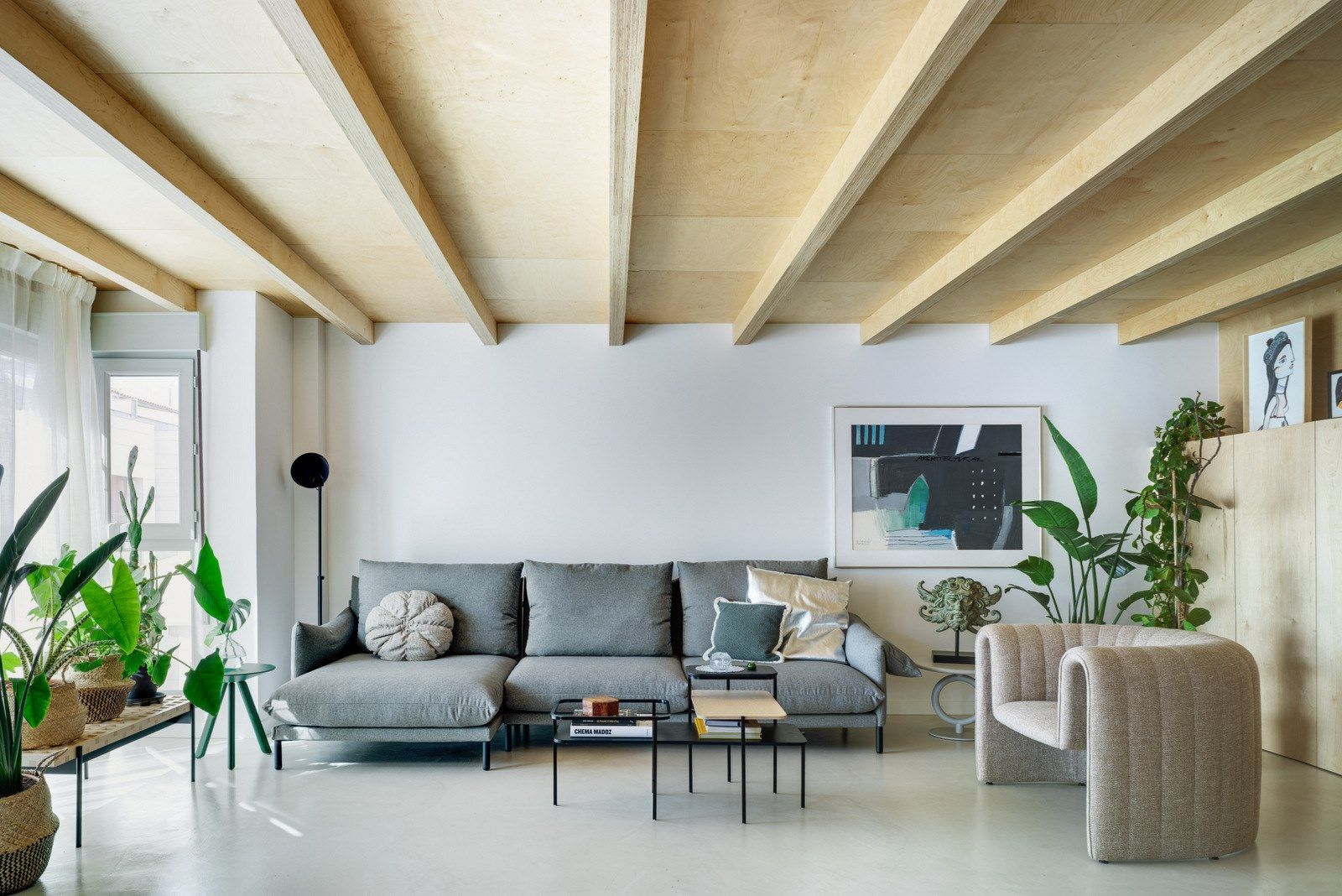 DUPLEX Wooden side table By Sancal | design MUT Design Studio