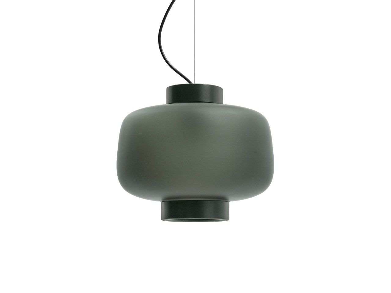 Blown glass pendant lamp DUSK By Hem design Sylvain Willenz