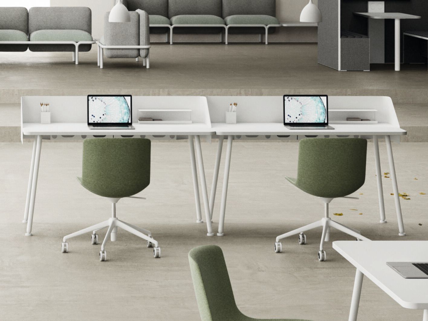 NIDA | Writing desk Sectional metal and melamine writing desk By DVO ...