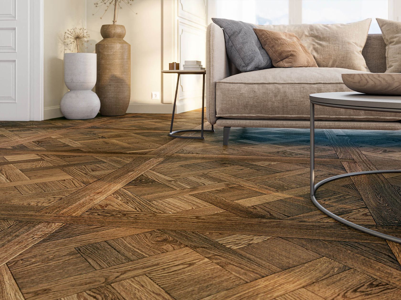 DALLES DE VERSAILLES BRUT Solid wood parquet By Décoplus Parquets