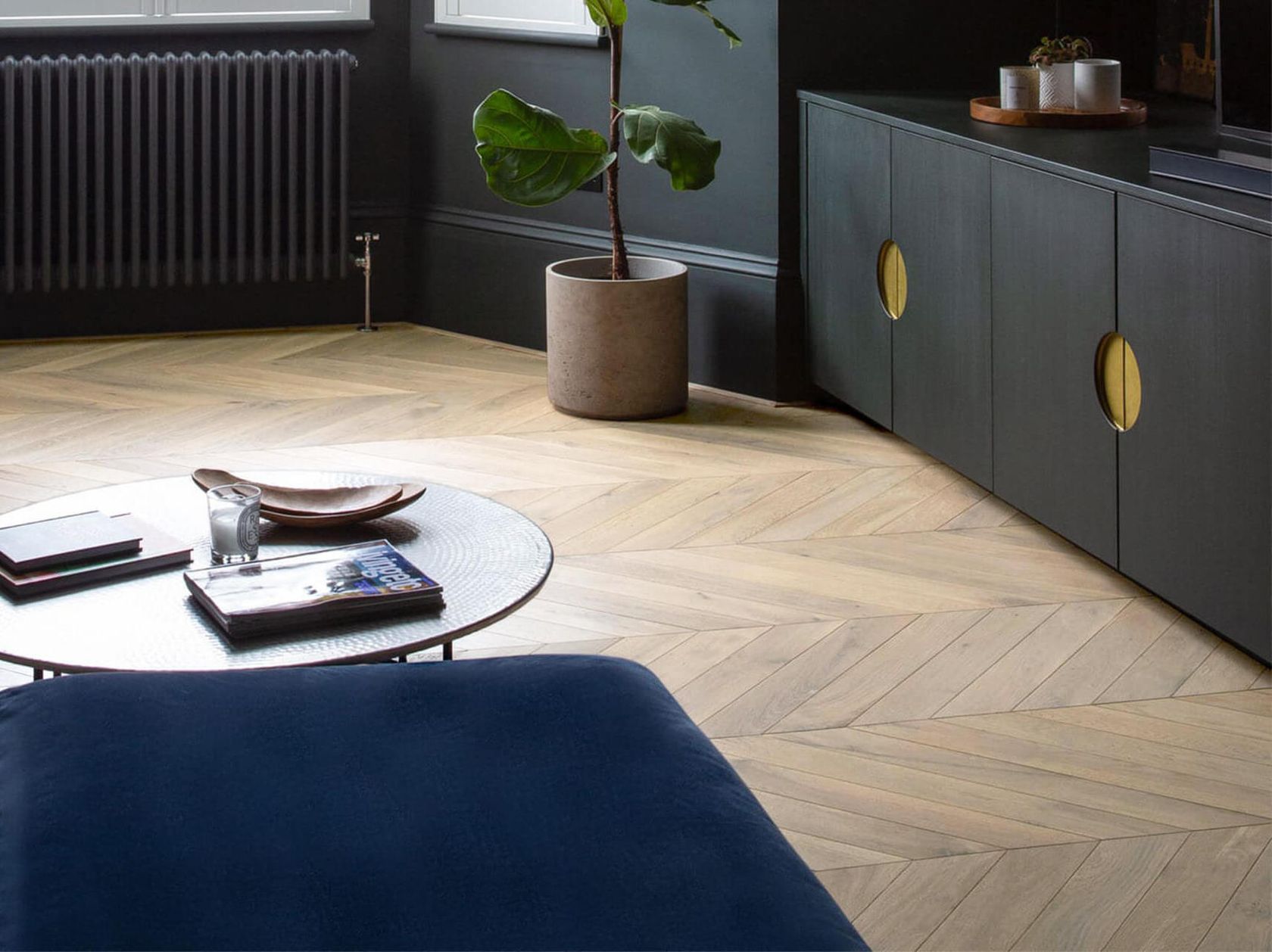 POINT DE HONGRIE OSLO Parquet en bois massif By Décoplus Parquets