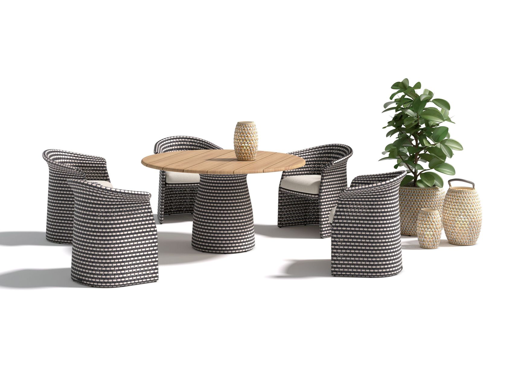 FLLAIR Garden table By DEDON