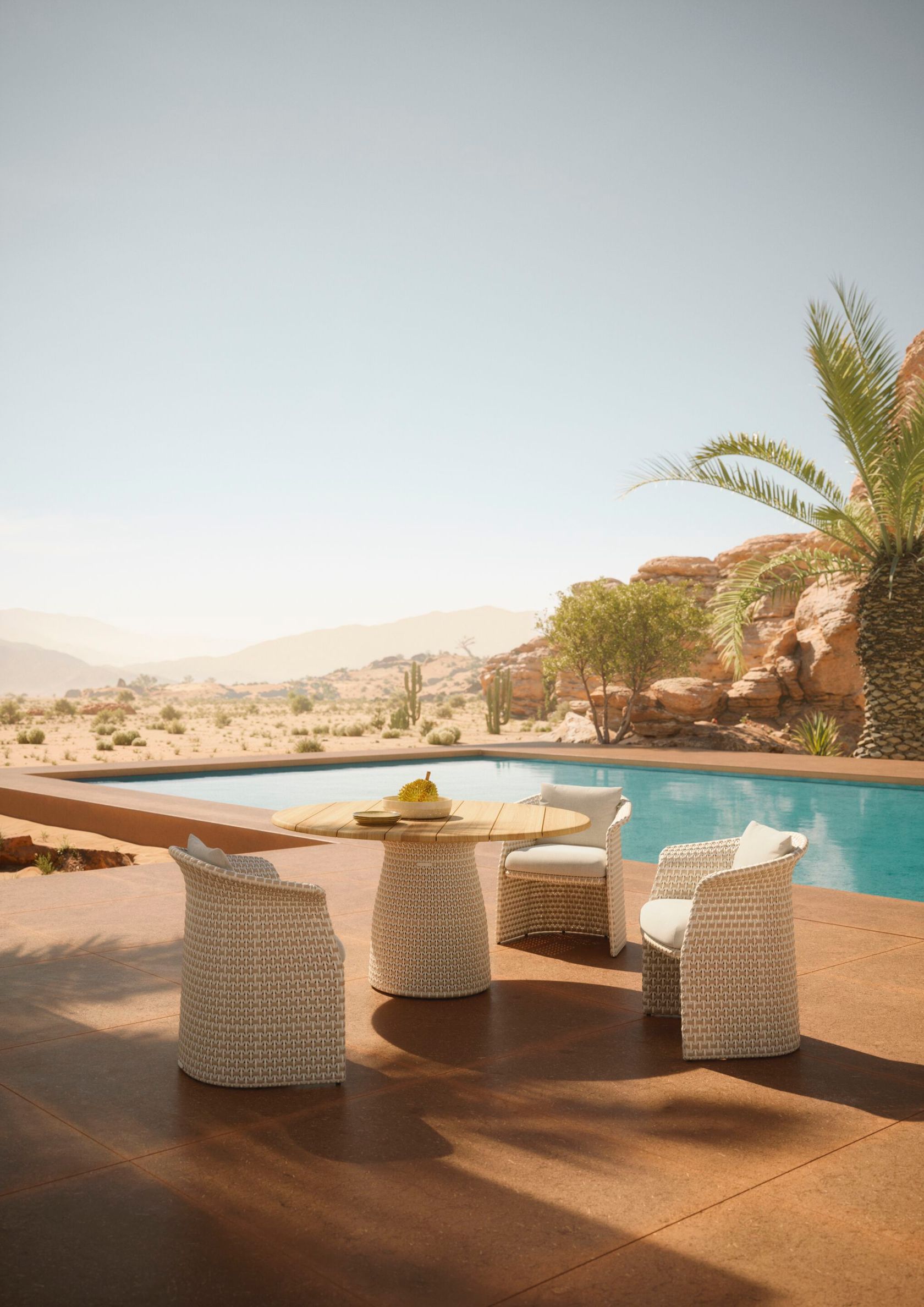 FLLAIR Garden table By DEDON