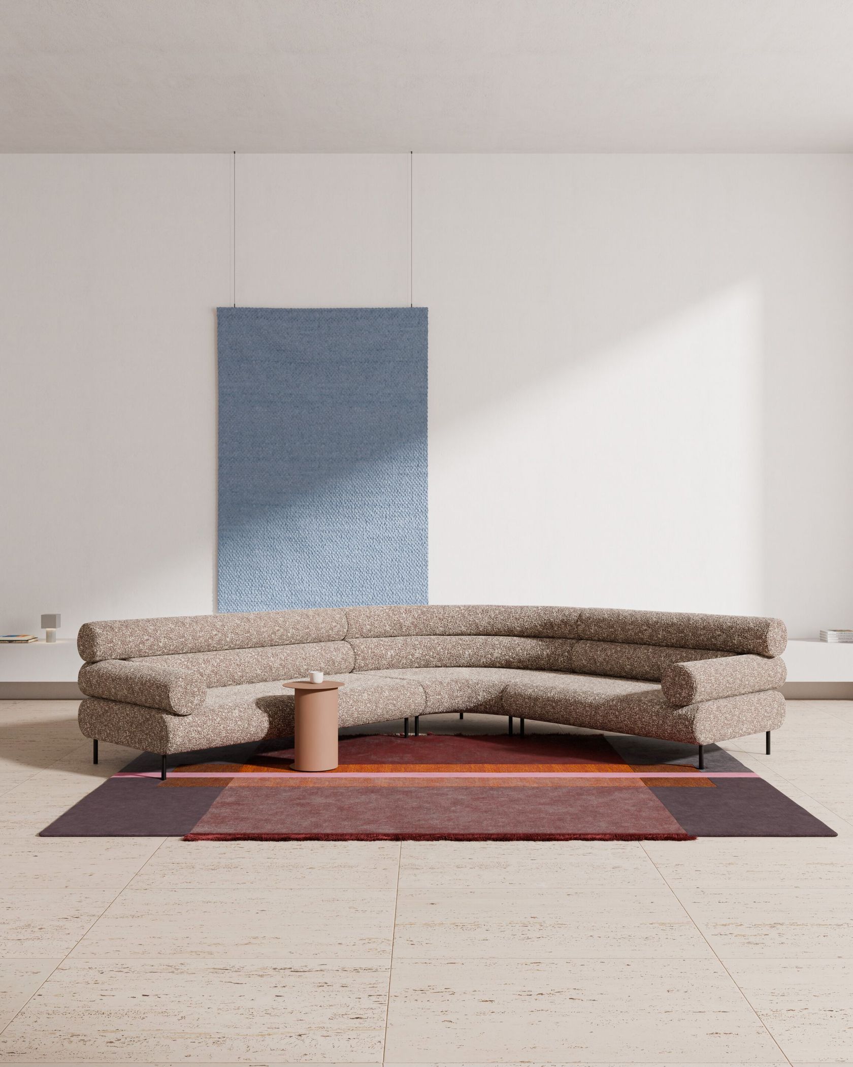 CABIN SOFT MODULAR LOUNGE - 6 SEATER ANGLE Sofa By DESIGN BY THEM | design Sarah Gibson ...