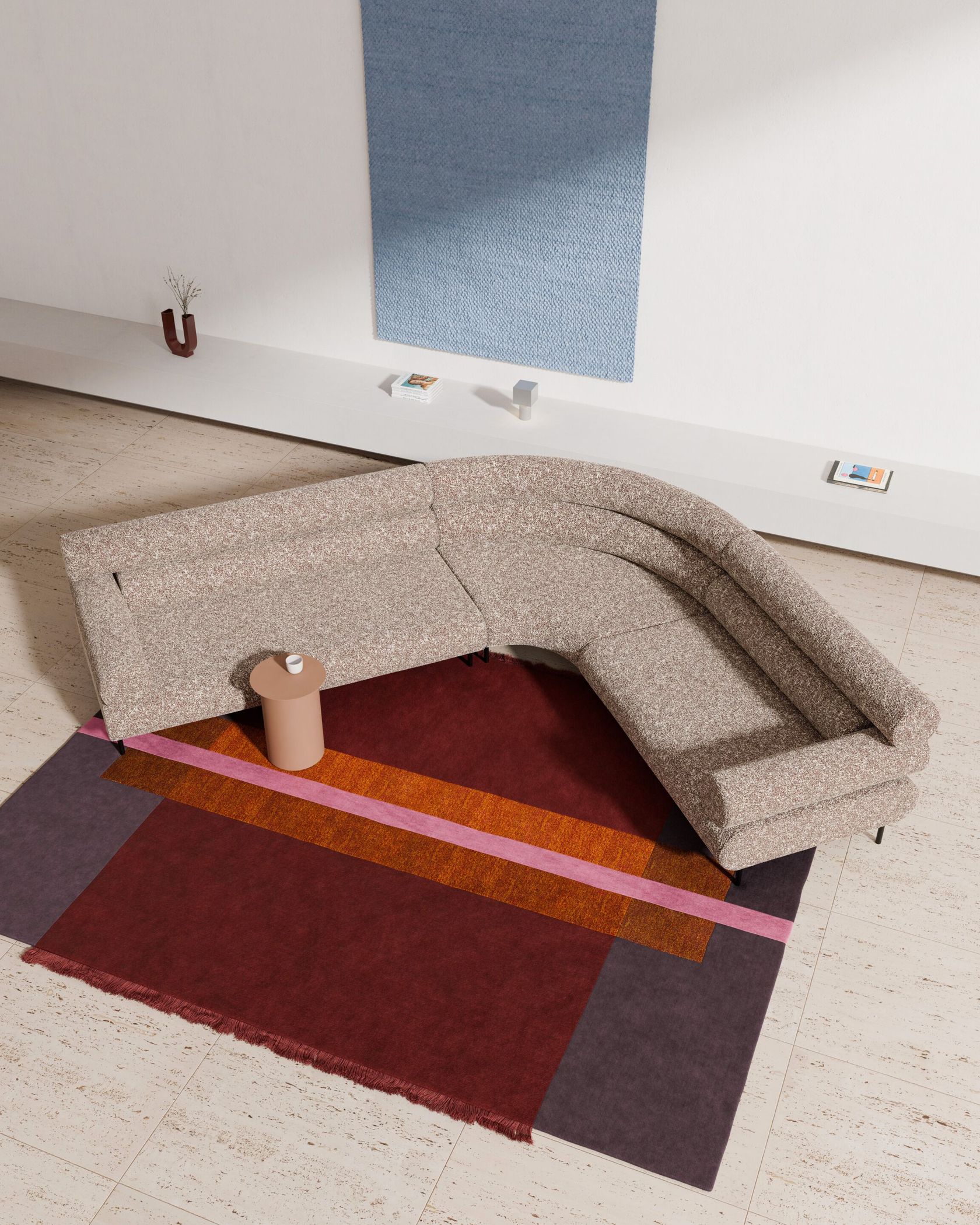 CABIN SOFT MODULAR LOUNGE - 3 SEATER CHAISE 3 seater modular sofa with ...