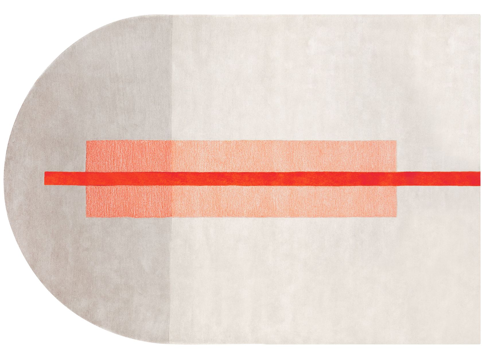 OVERLAY PILL BLUE Rug By DesignByThem