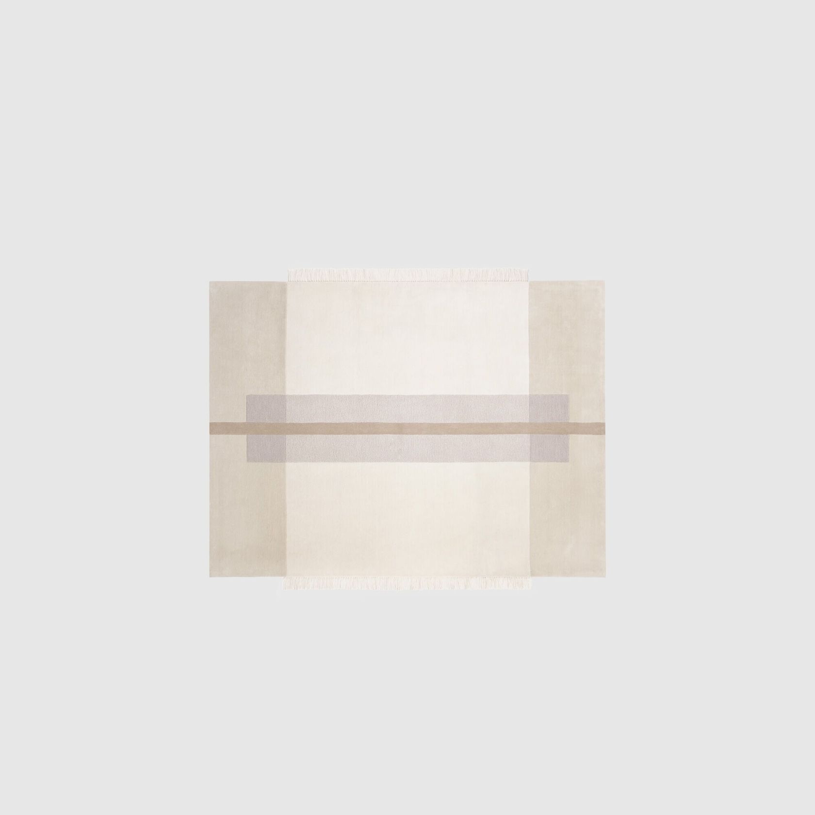 OVERLAY RECTANGLE NEUTRAL Rug By DesignByThem