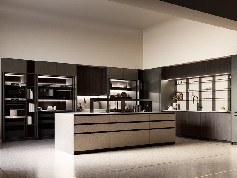 ASPEN + D23 Cucina By Doimo Cucine