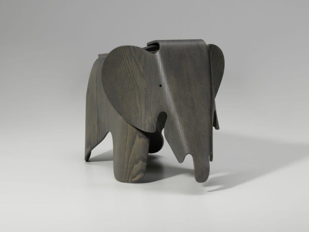 EAMES ELEPHANT PLYWOOD Multi-layer wood game By Vitra | design Charles ...