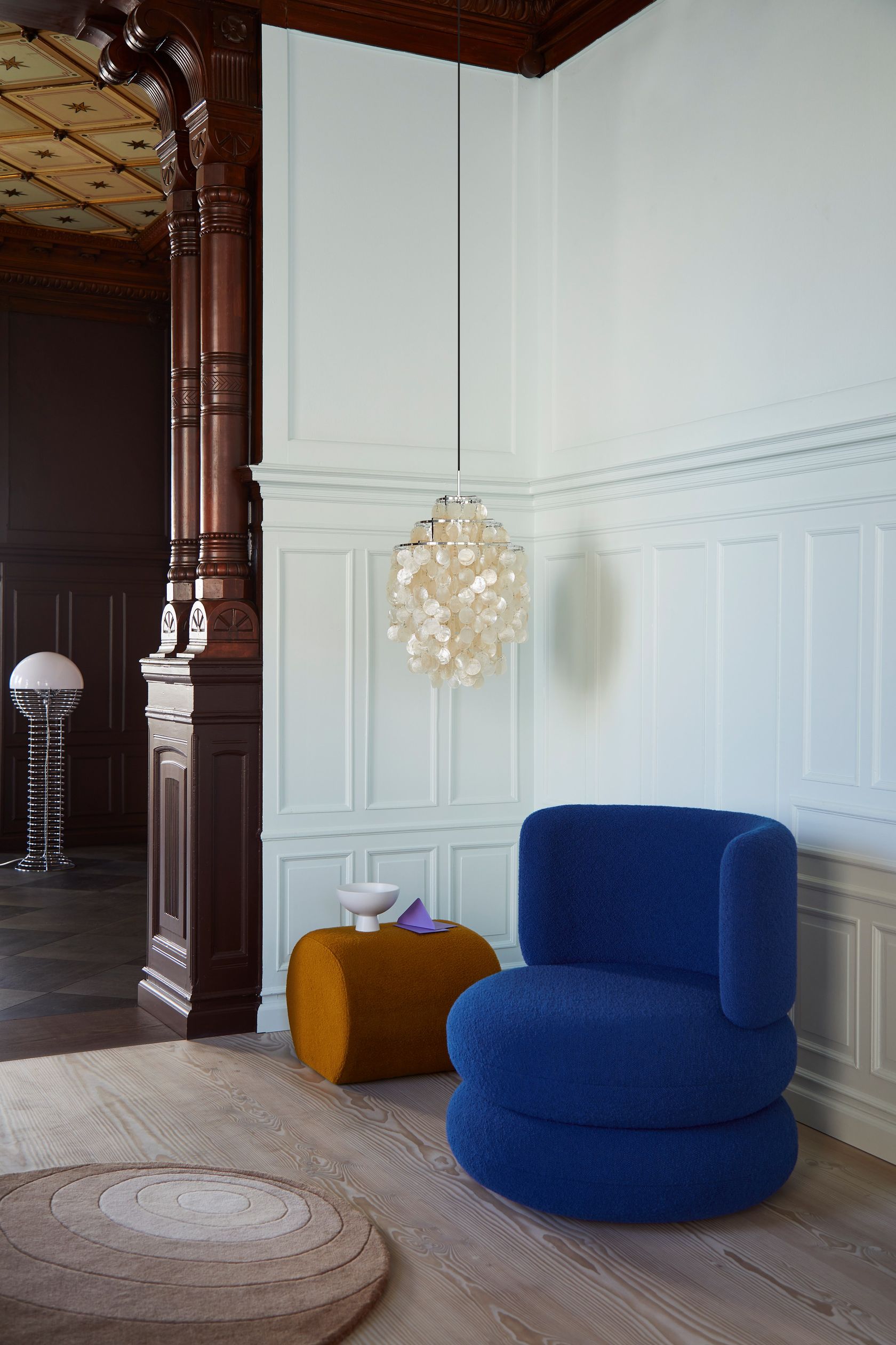 EASY CHAIR Fabric easy chair By Verpan | design Verner Panton