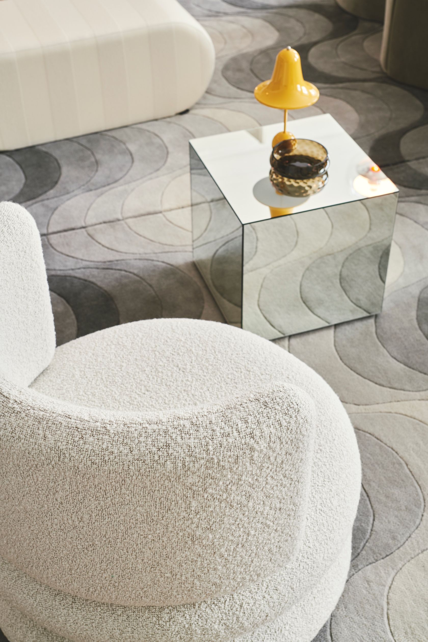 EASY CHAIR Fabric easy chair By Verpan | design Verner Panton