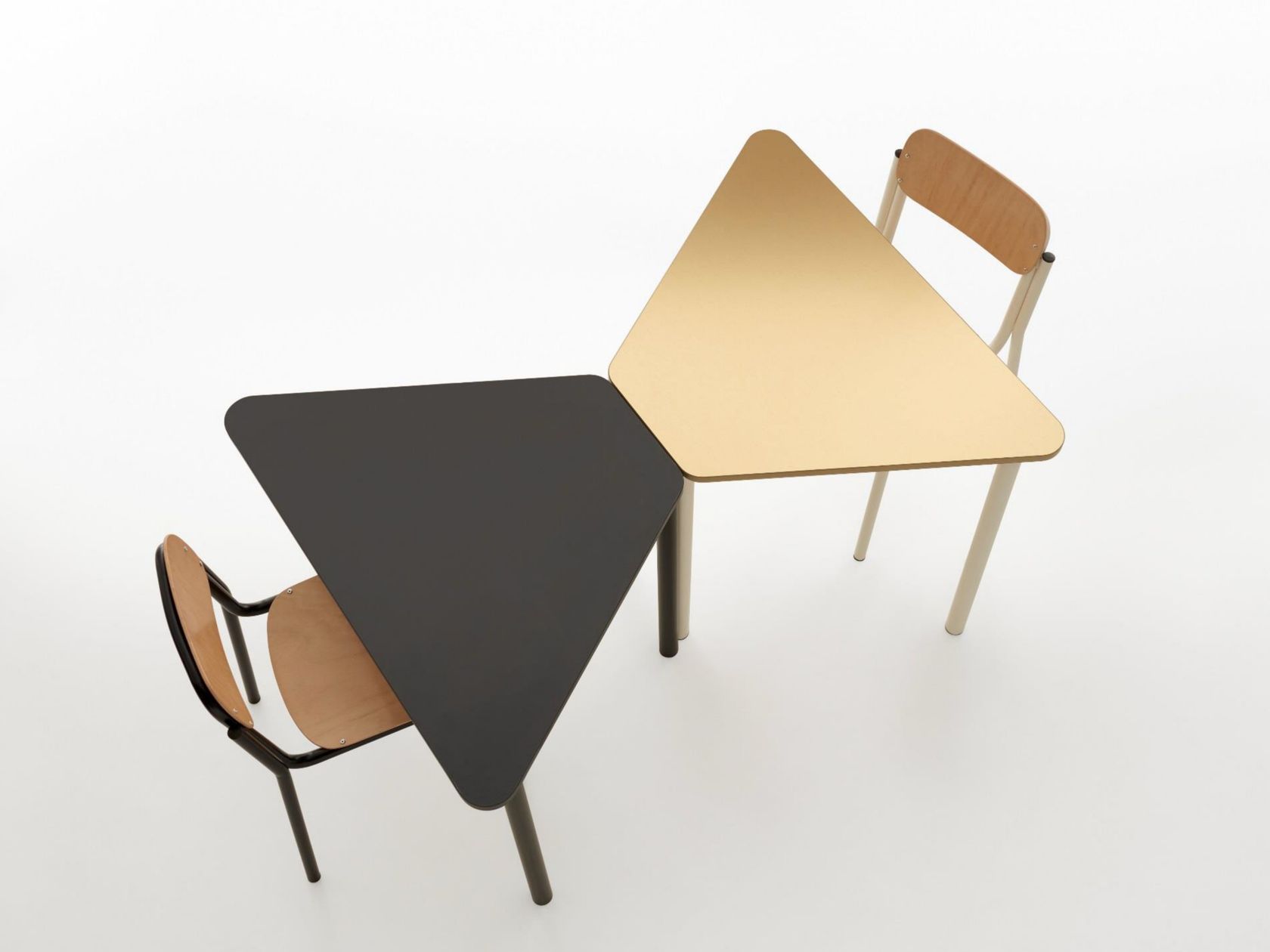 EASY Modular trapeze desk By Manerba