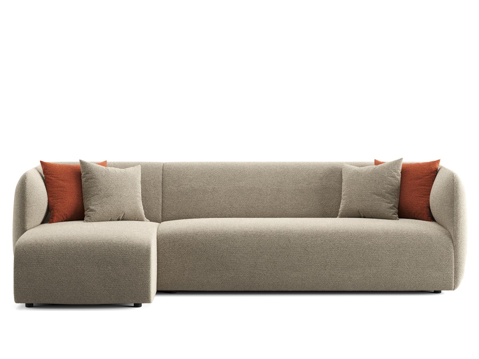 EASY | Sofa with chaise longue By Ersa design Burak Koçak