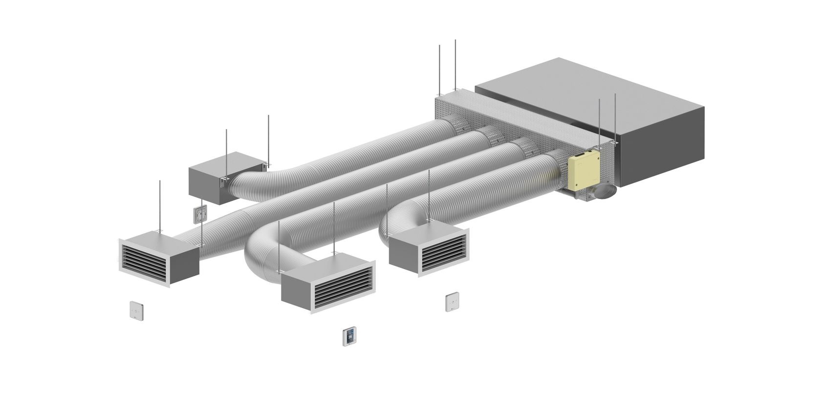EASYZONE IAQ Conduit for air conditioning system By Airzone