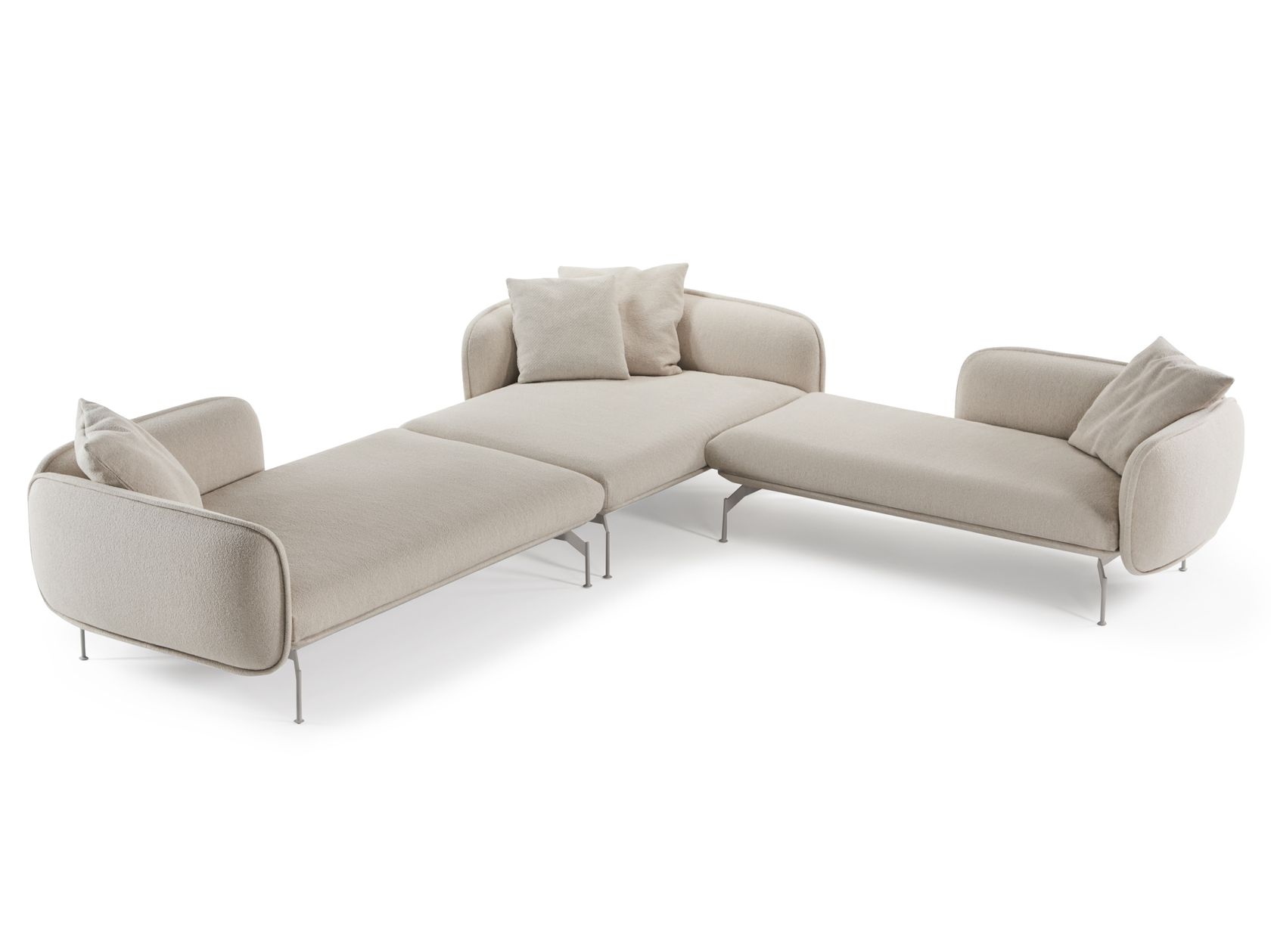 ECHO | Corner sofa By prostoria design Grupa Studio