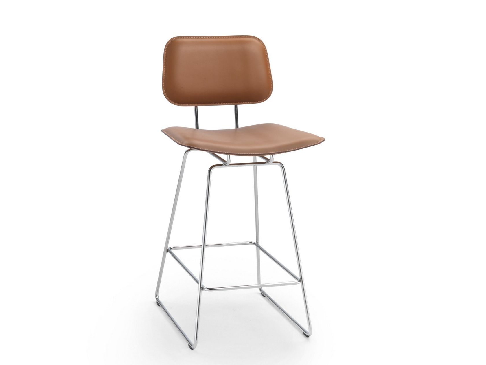 ECHOES S.H. | Stool with back By Flexform design Christophe Pillet