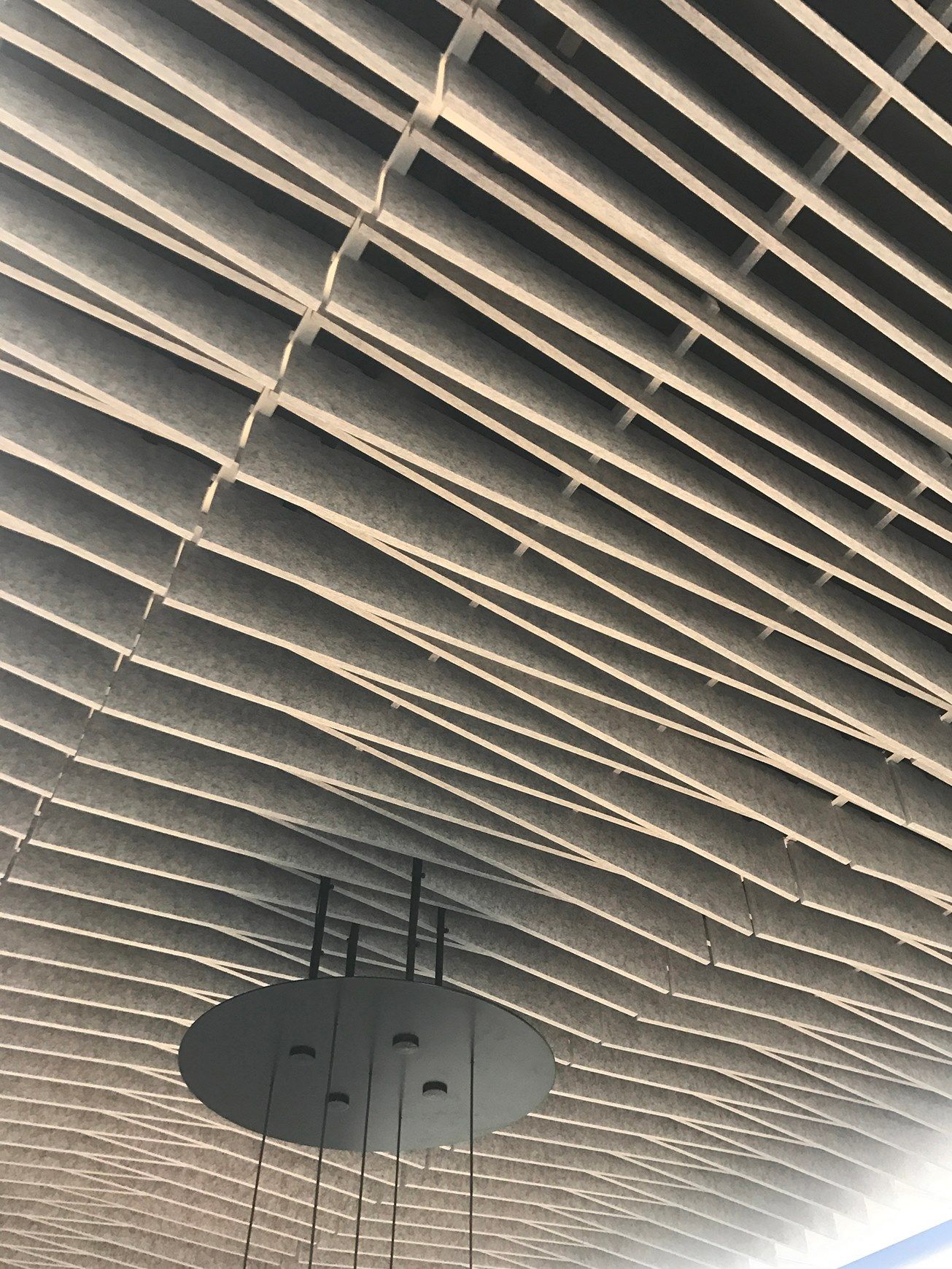 Pannelli per controsoffitto acustico in PET ECHOGRID® - ECHOJAZZ ...