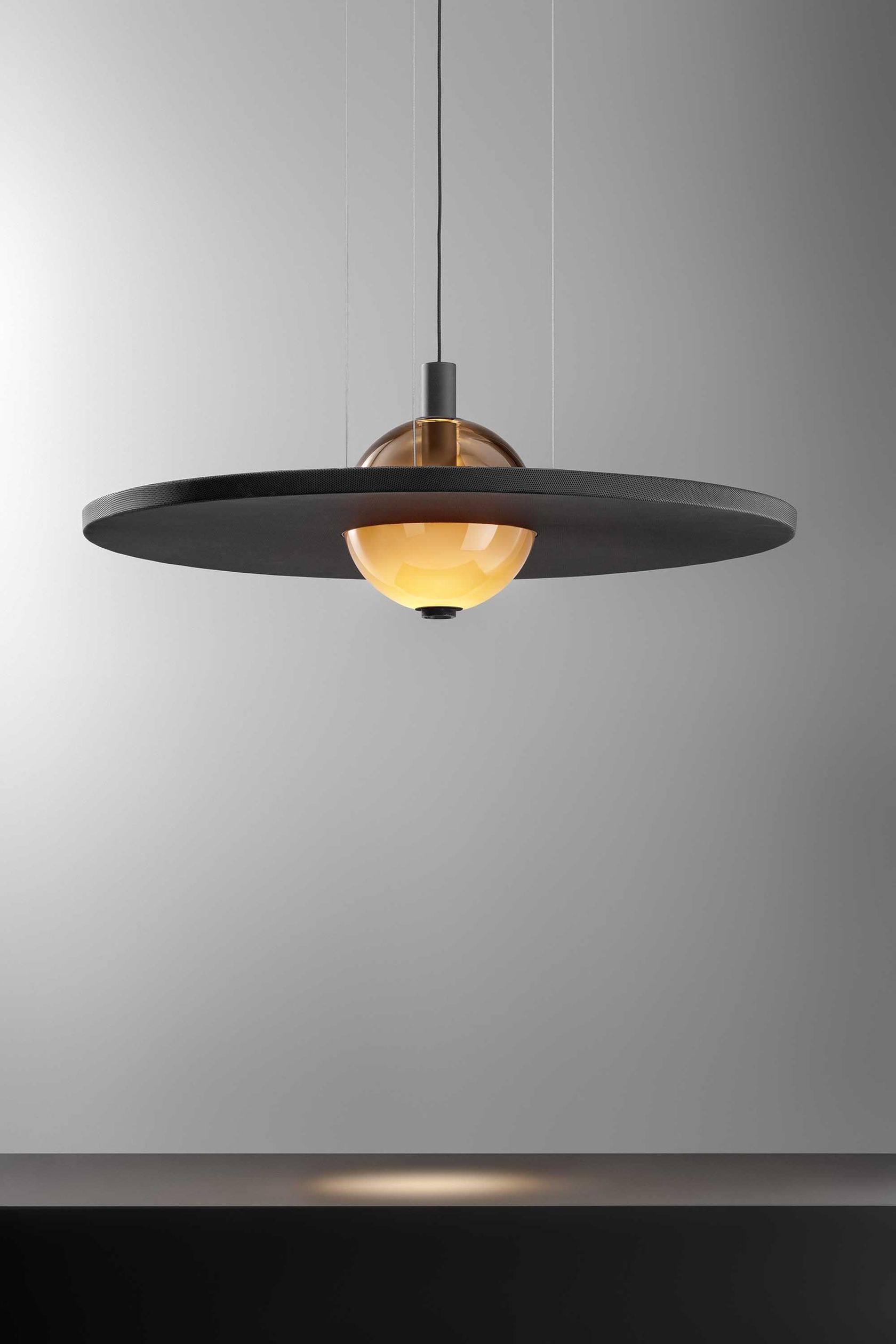 ECLIPSE NUANCE SILENCE LED sound-absorbing pendant lamp By Olev ...