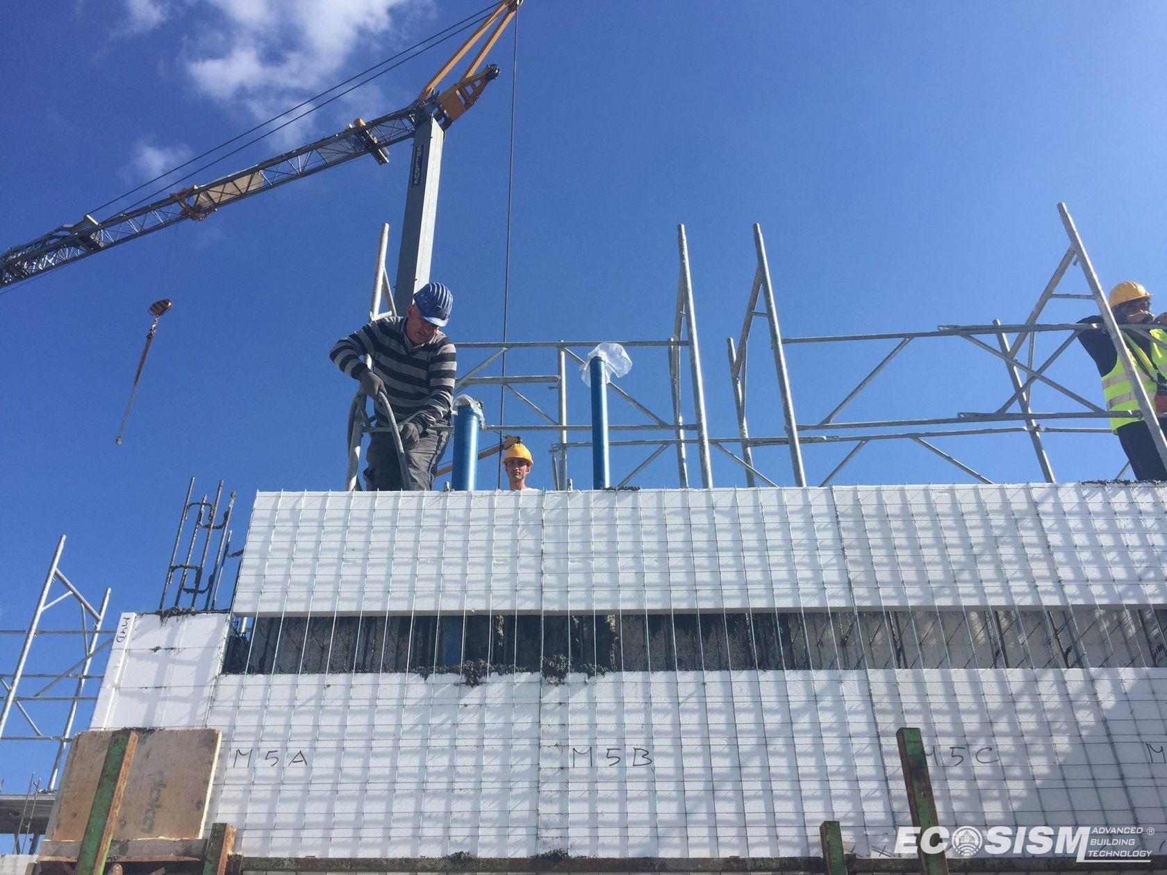 Formwork system for load-bearing wall ECOSISM By ECOSISM