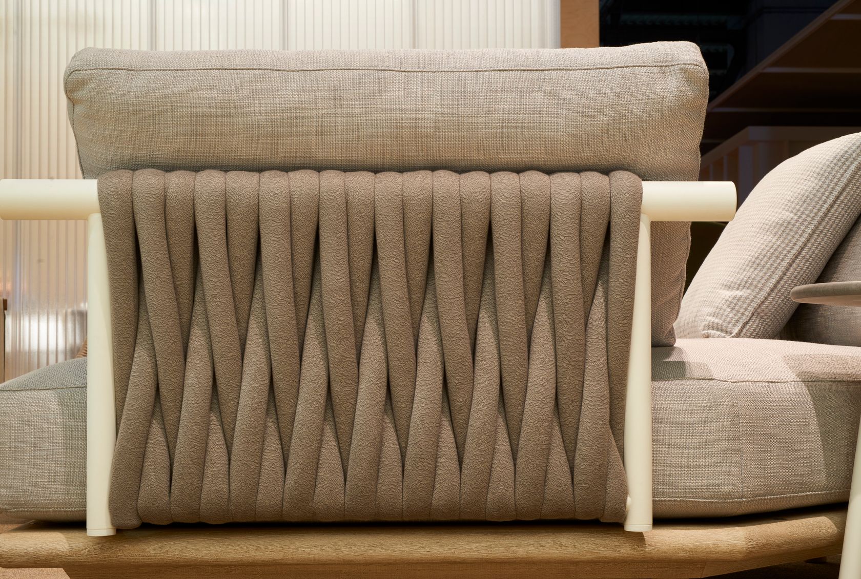 EDEN Corner fabric garden sofa By RODA