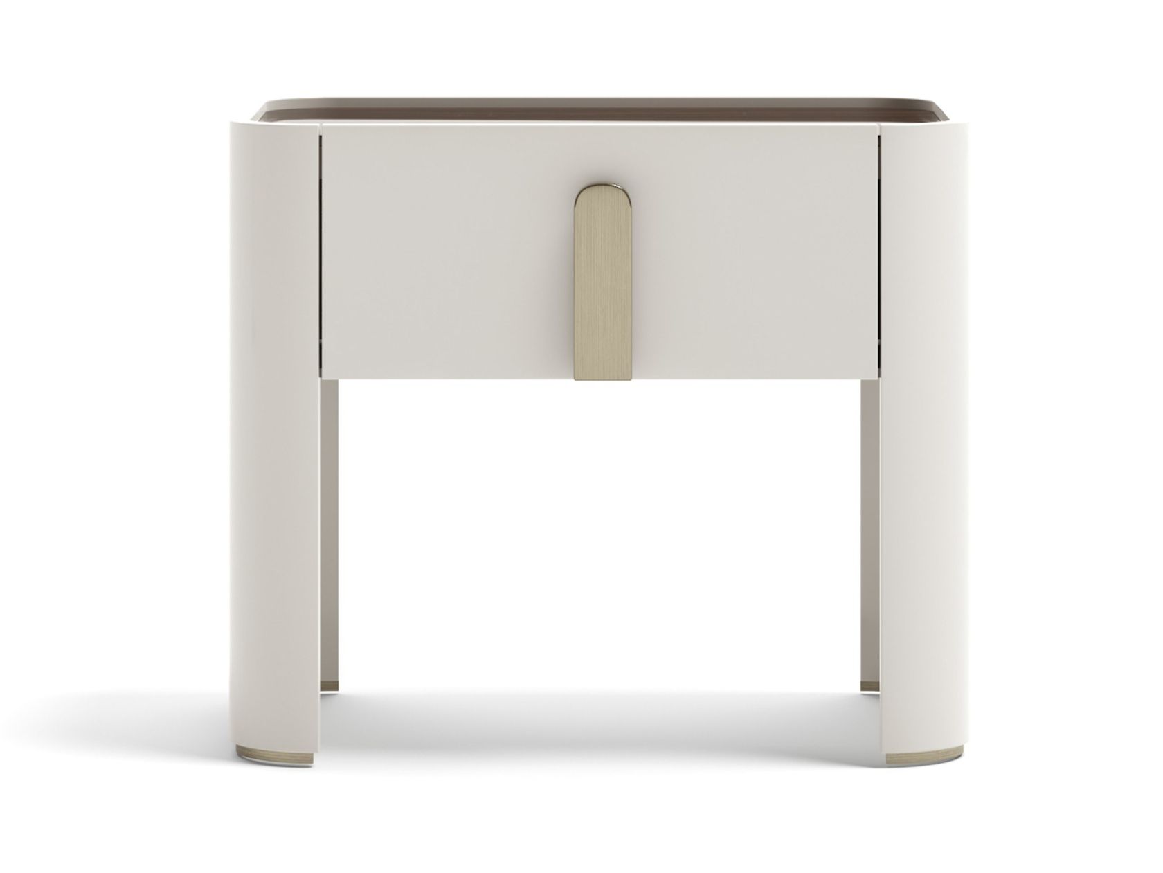 EDEN XL Rectangular wooden bedside table with drawers By Capital ...