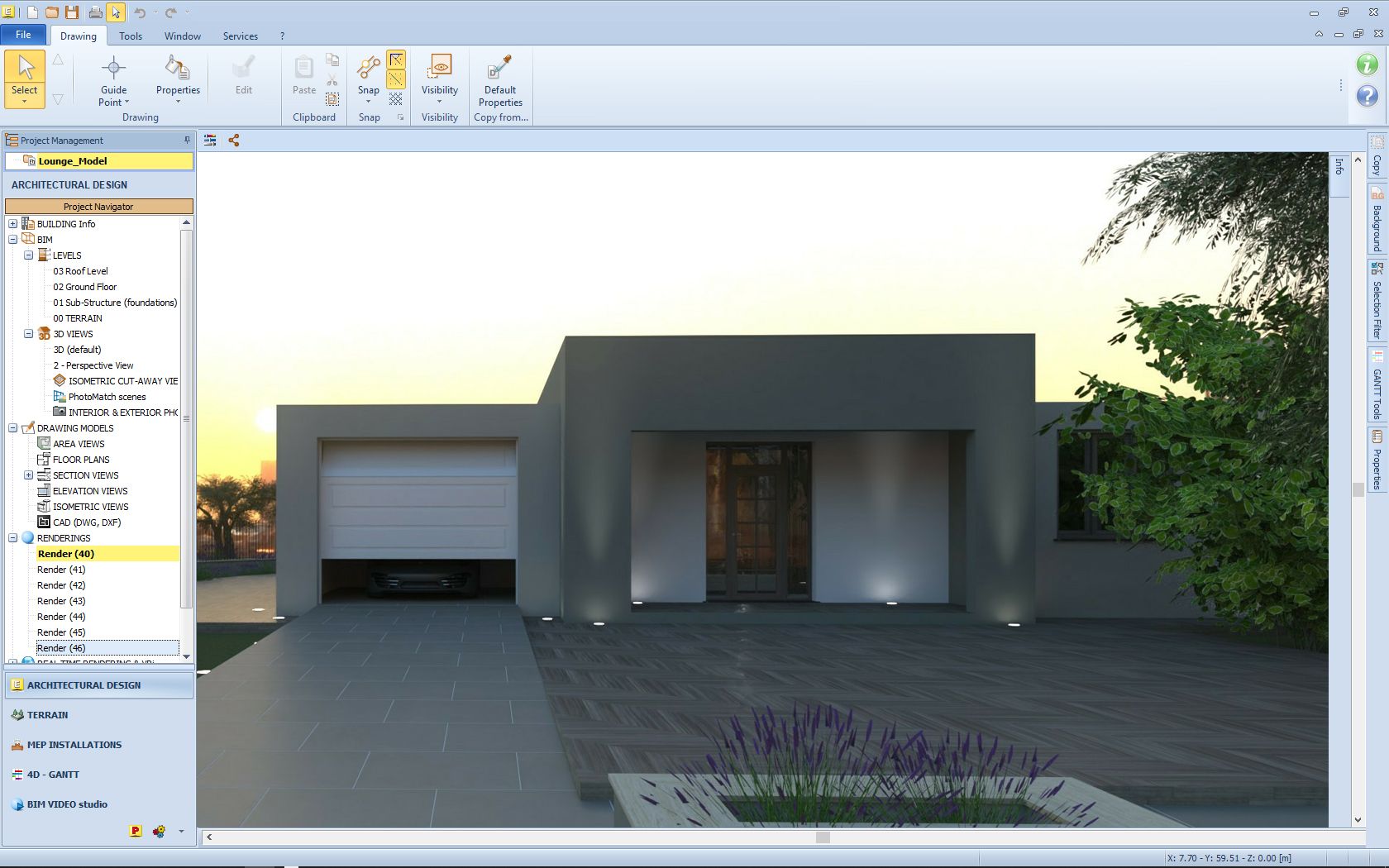 Progettazione architettonica BIM Edificius By ACCA software