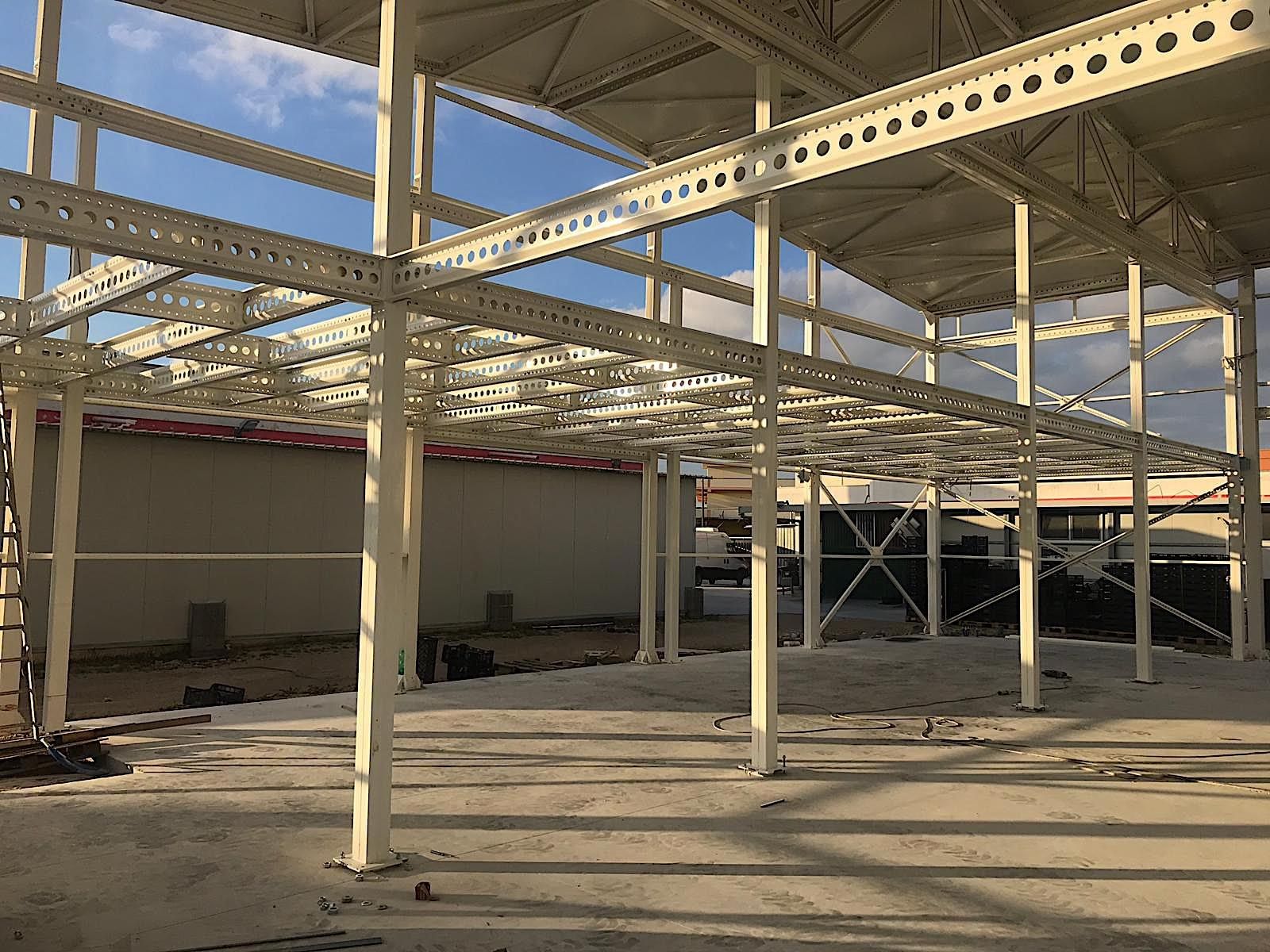 Estructura reticular espacial EDILIZIA INDUSTRIALE By Scaffsystem