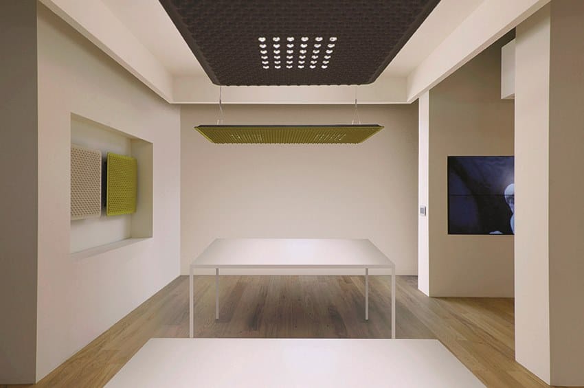 EGGBOARD MATRIX 1600X800 | Hanging acoustic panel with Integrated ...