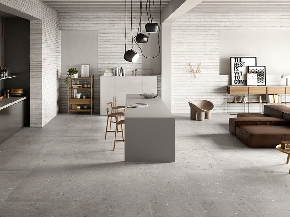 Porcelain stoneware wall/floor tiles with stone effect EGO GRIGIO Ego ...