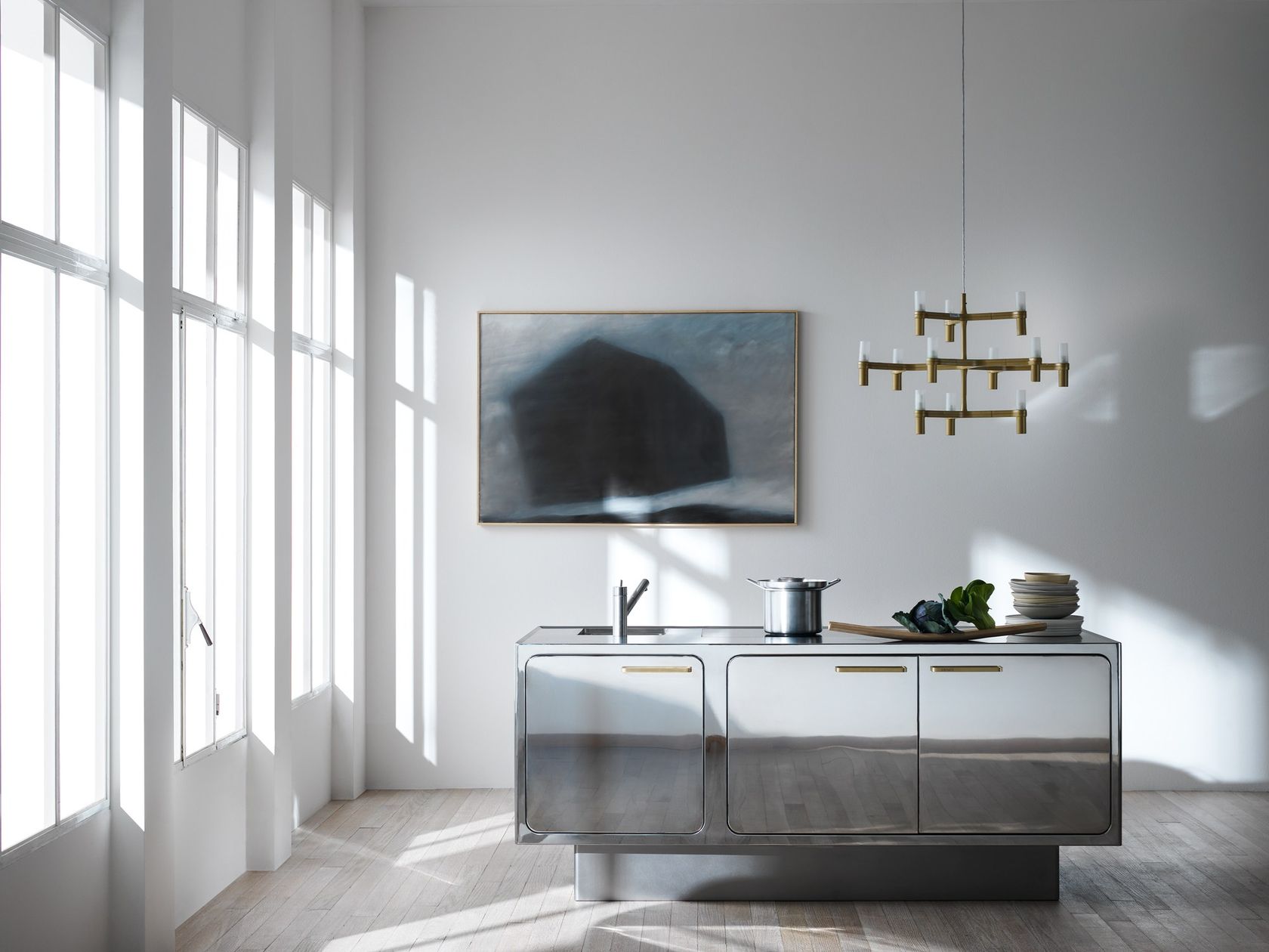 EGO MIRROR Custom mirror polished stainless steel kitchen By ABIMIS ...