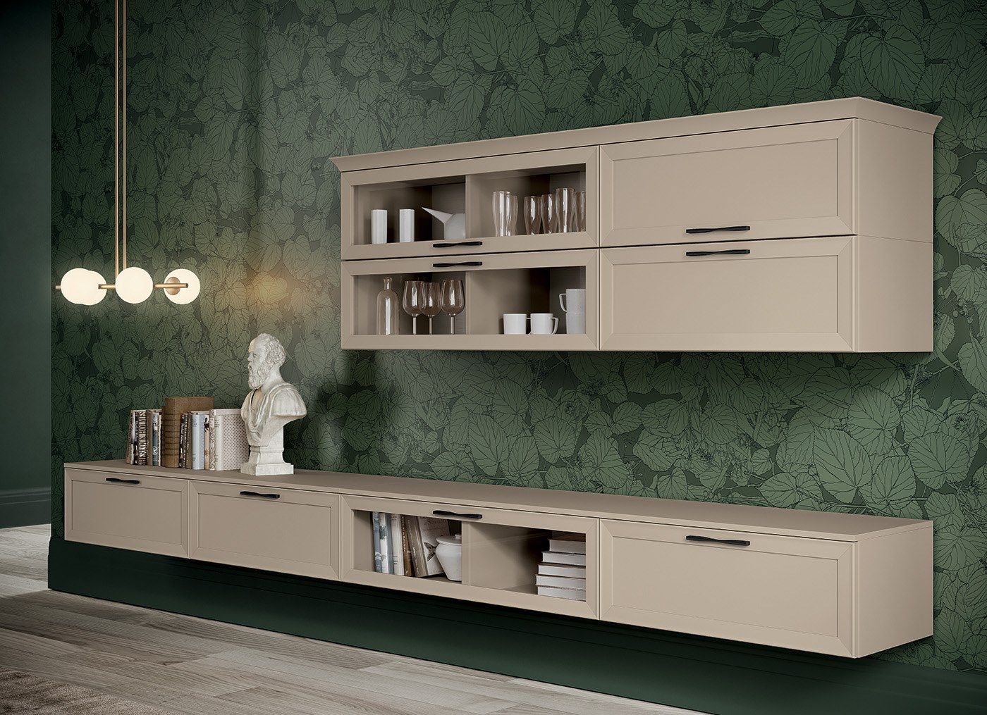 ELECTA CANAPA | Storage wall Electa Collection By Colombini Casa