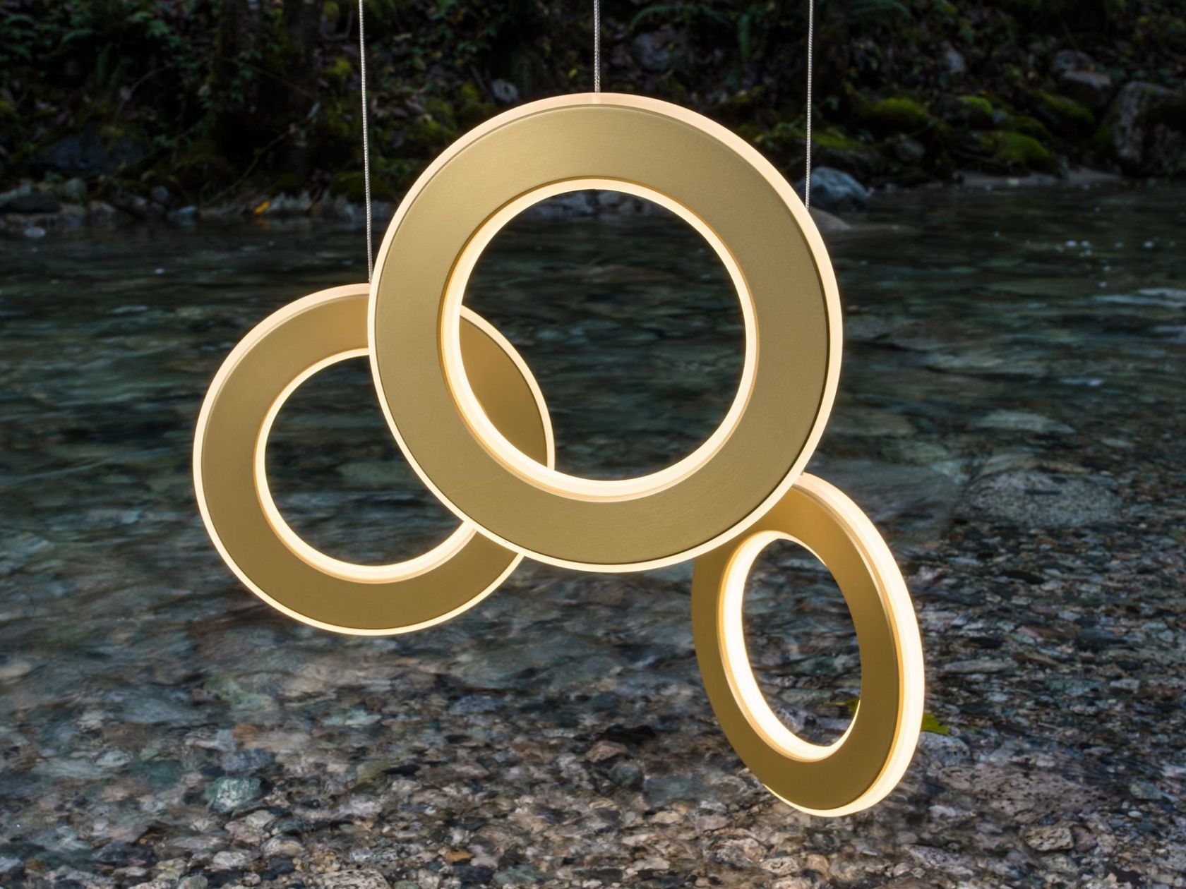 ELECTRON TRI | Pendant lamp LED pendant lamp By Karice Lighting ...