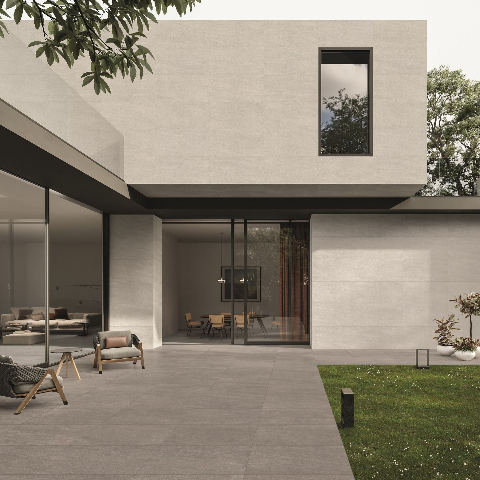 Porcelain stoneware wall/floor tiles with stone effect ELEGANCE PRO ...