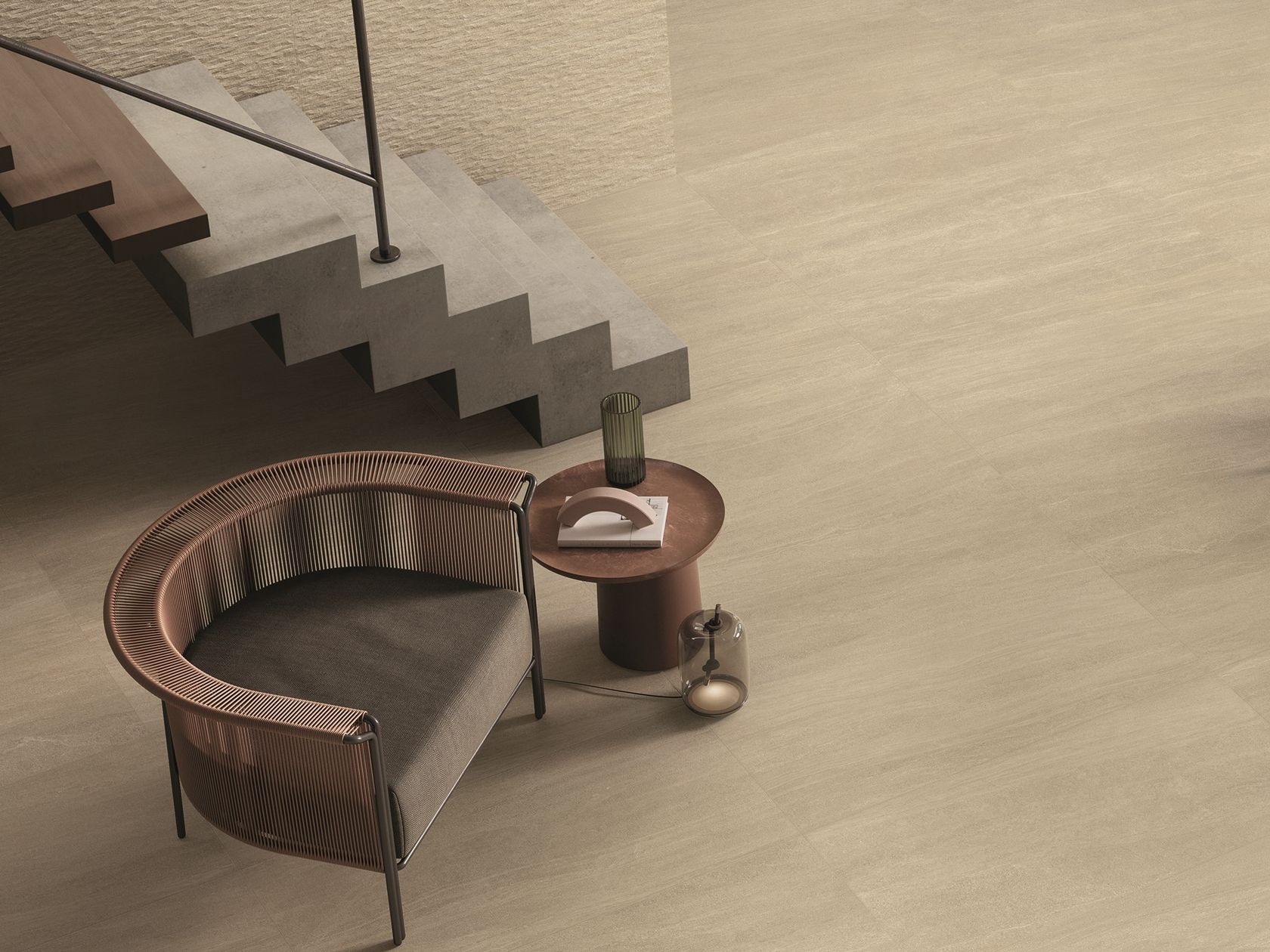 Porcelain stoneware wall/floor tiles with stone effect ELEGANCE PRO ...