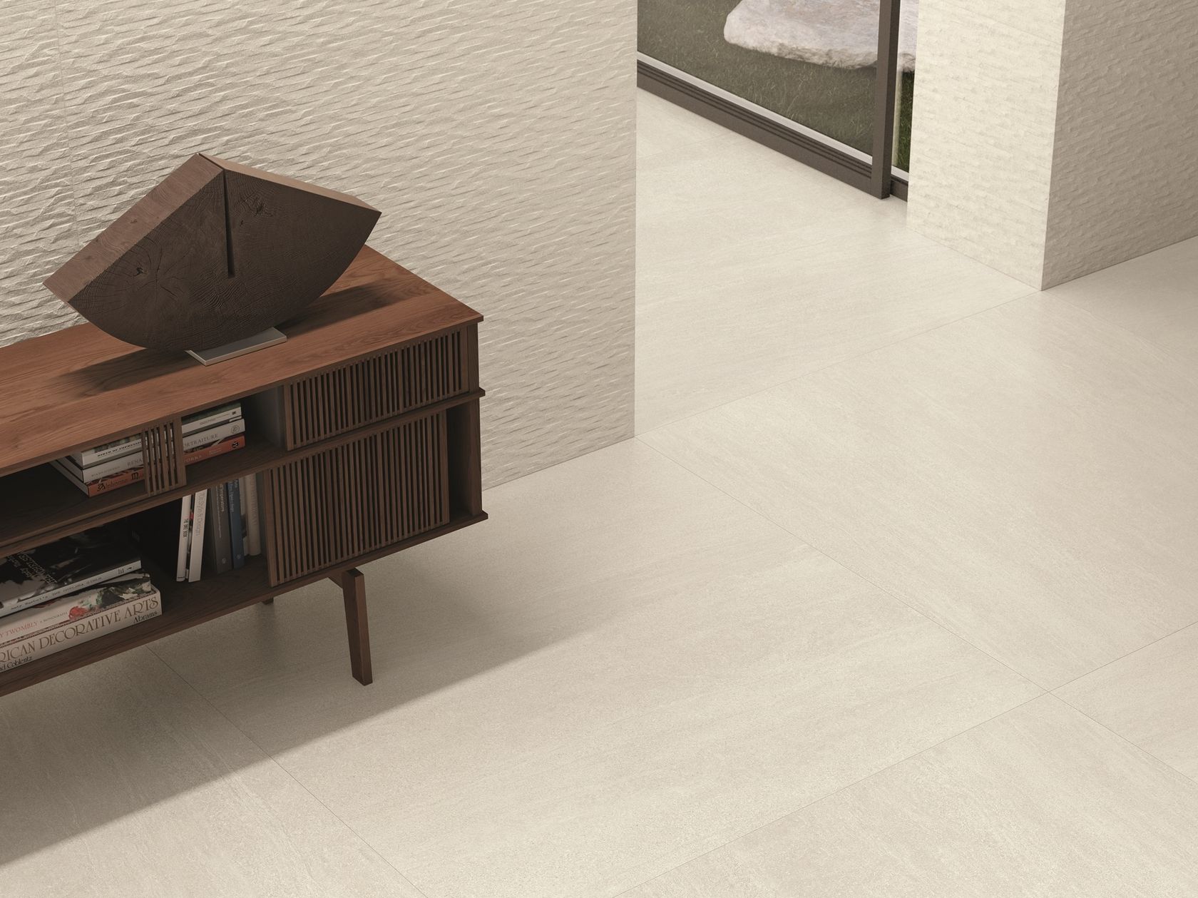 ELEGANCE PRO WHITE Porcelain stoneware wall/floor tiles with stone ...