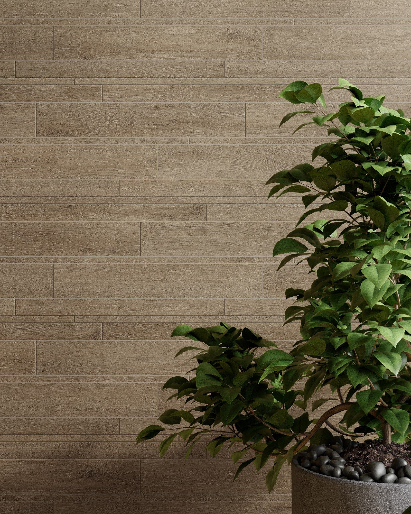 SPC wall/floor tiles with wood effect ELEMENTS BRICK Elements ...