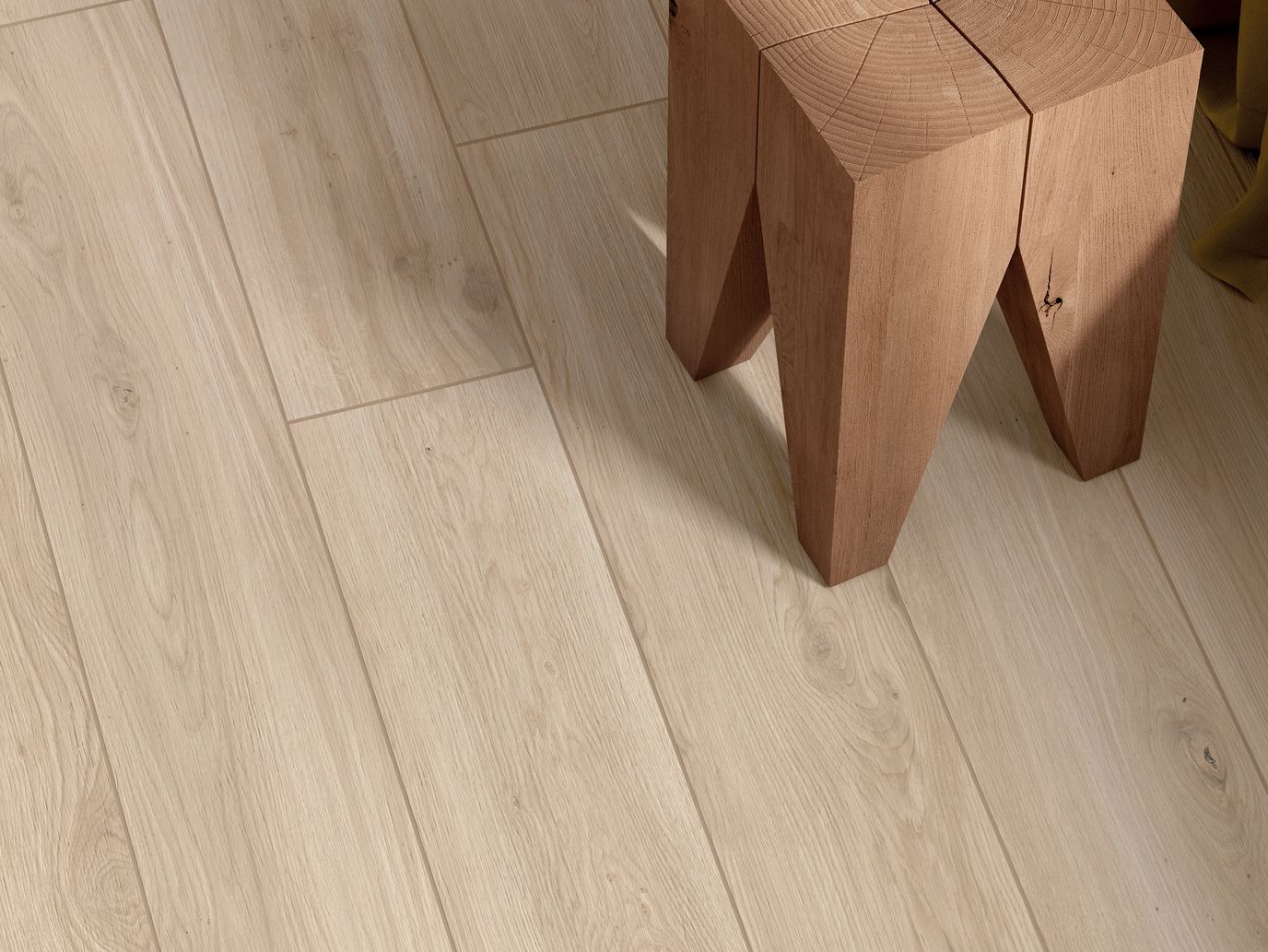 ELISIR AVORIO Porcelain stoneware wall/floor tiles with wood effect By Marca Corona