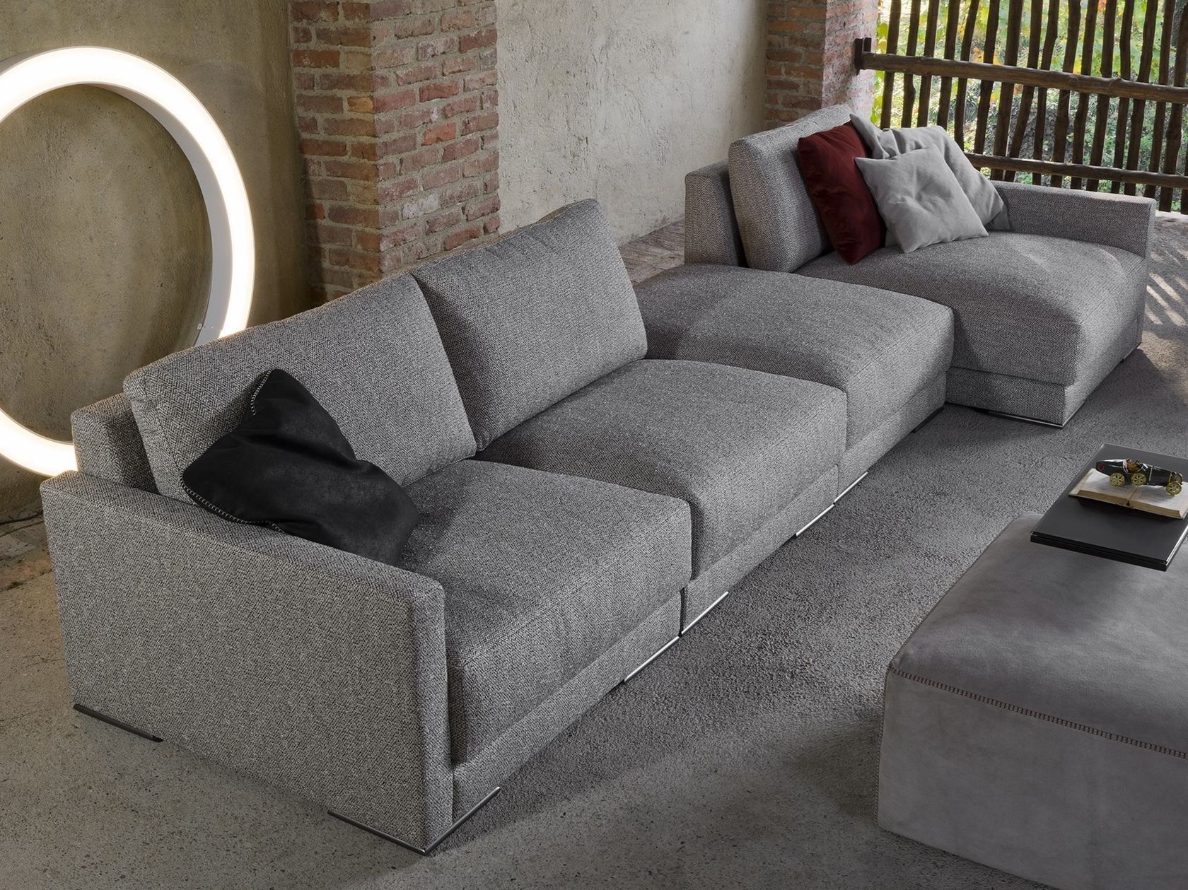 Divano componibile modulare in tessuto ELITE By Flexstyle