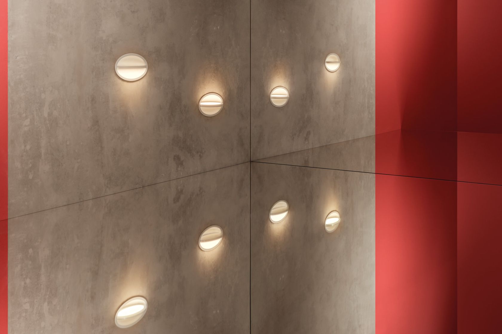 ELY | Recessed wall light Ely Collection By Grok design Luca Turrini