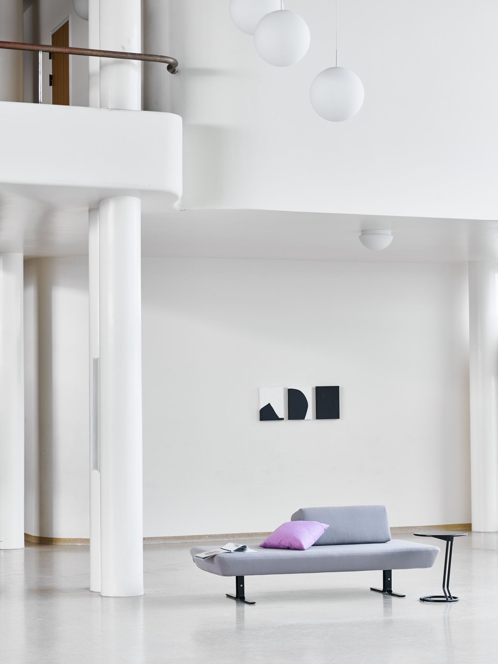 Fabric day bed EMMA By SOFTLINE design Müller & Wulff