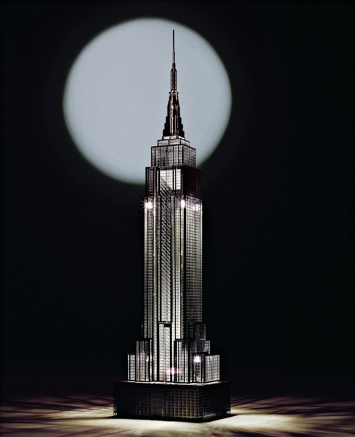 EMPIRE Stainless steel floor lamp By Vismara Design