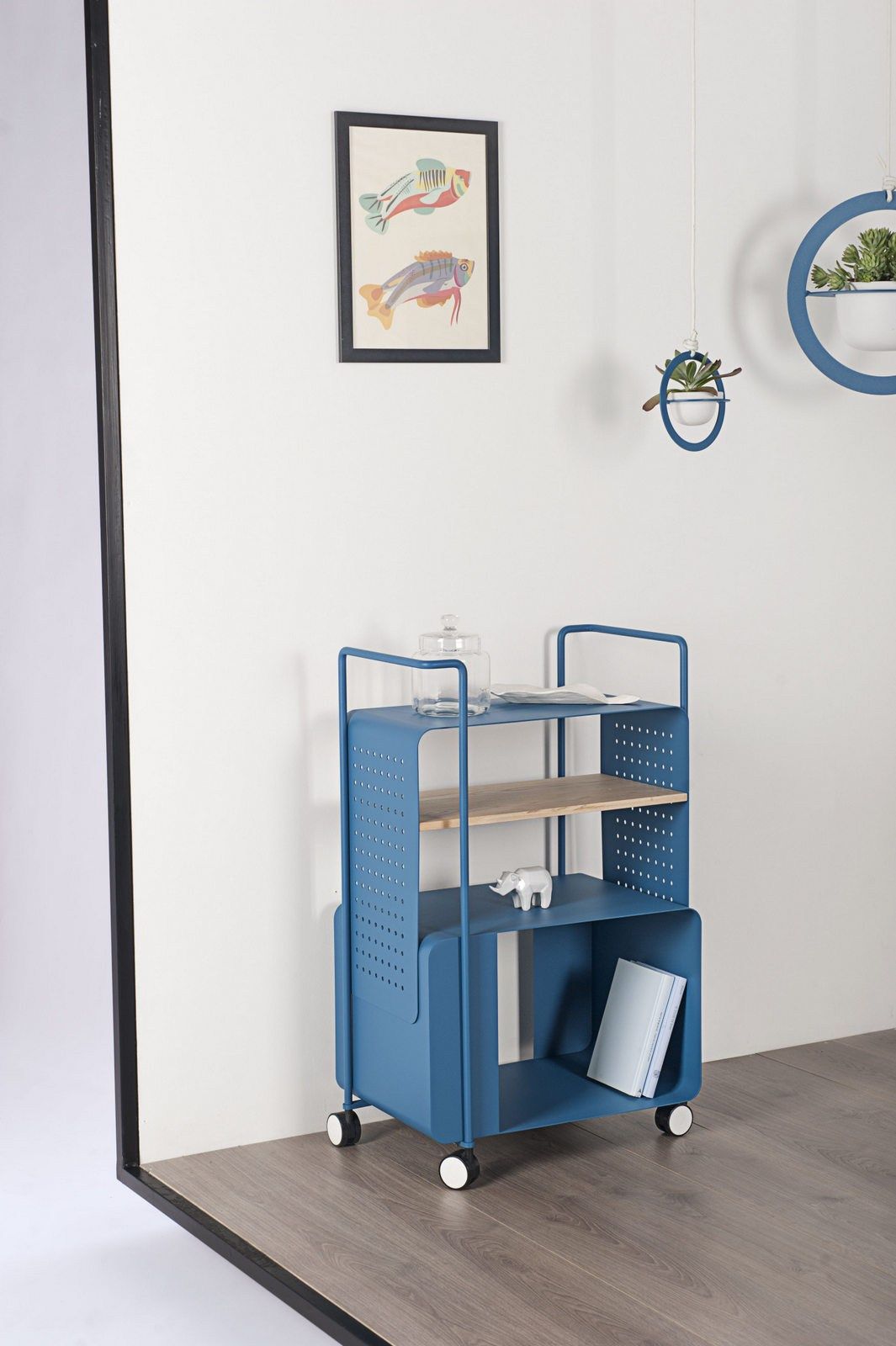 Steel trolley ENGIOI Estensioni Collection By FORMAE design Luca ...