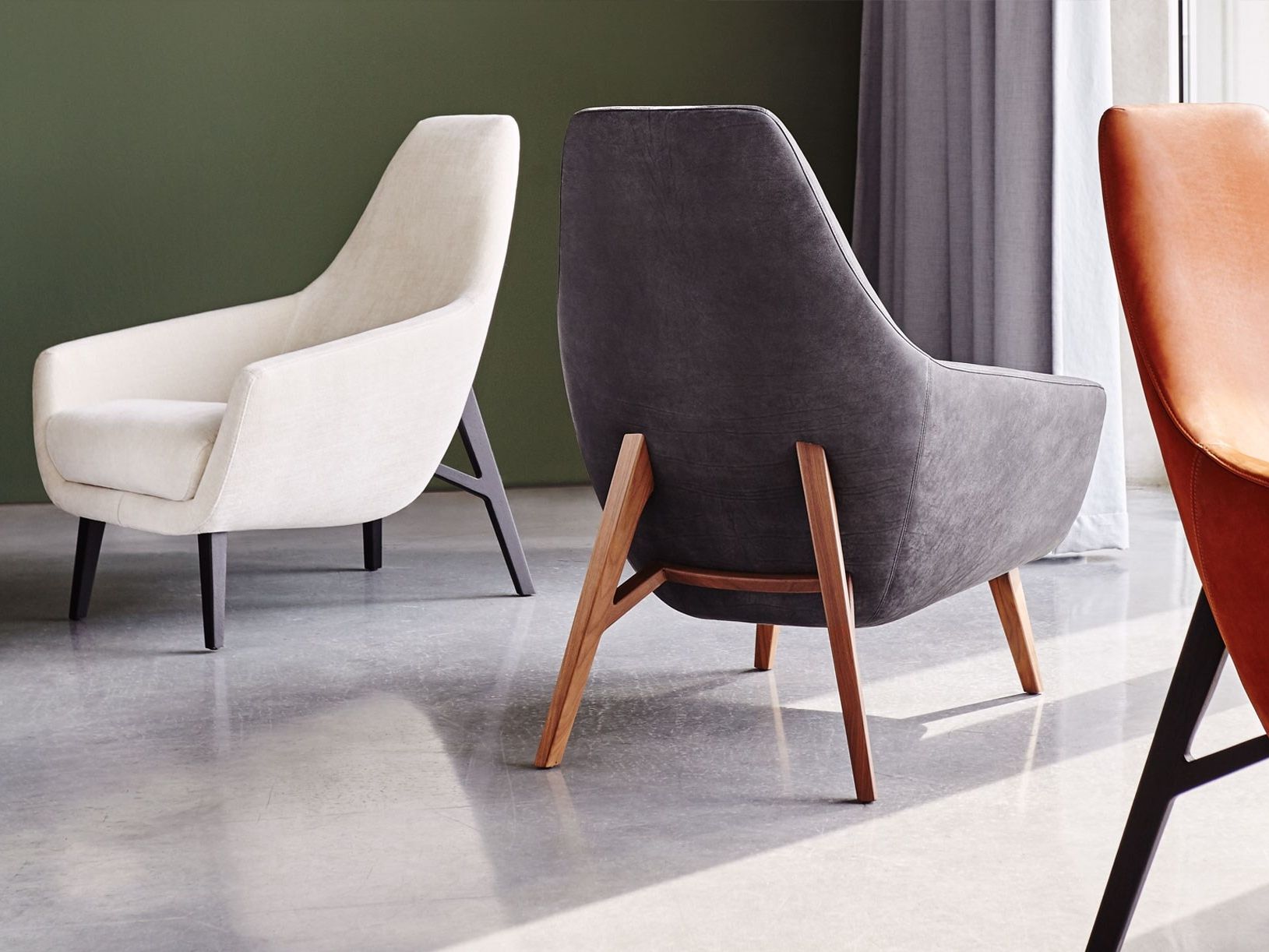 ENZO | Leather armchair Enzo Collection By Montis design Geert Koster