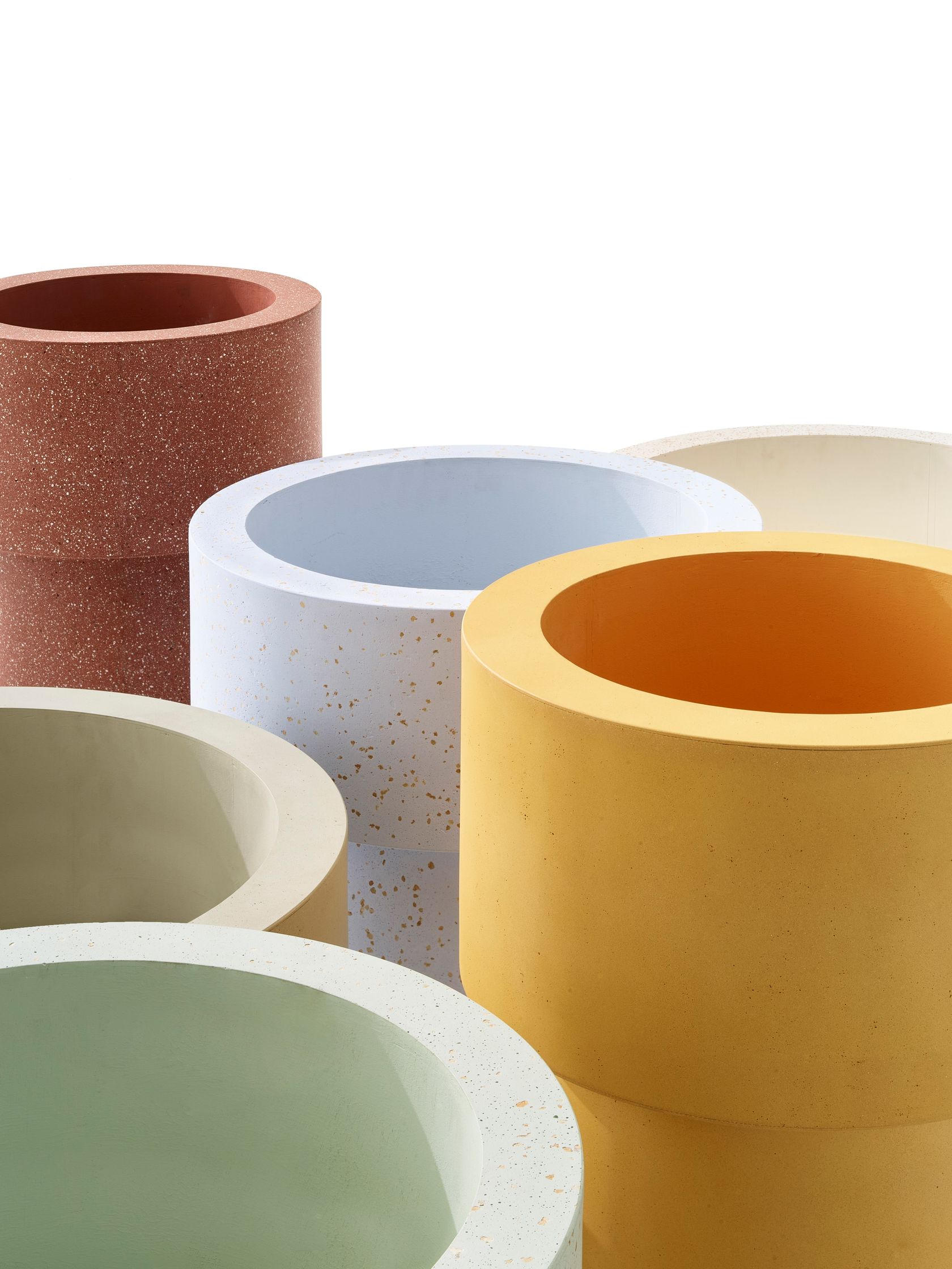 ERASMO | Round vase vase By Cimento design Patricia Urquiola