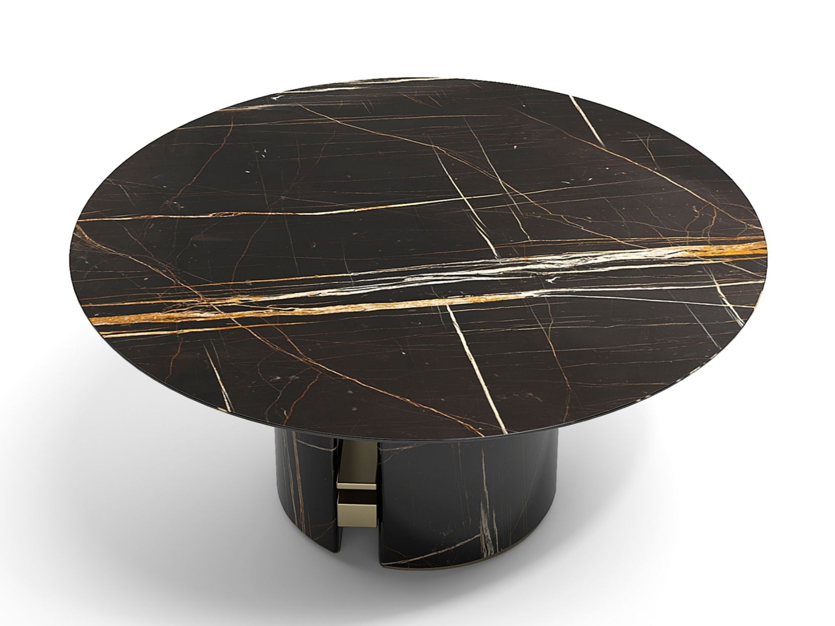 ERCOLE Round marble dining table By Capital Collection | design ...